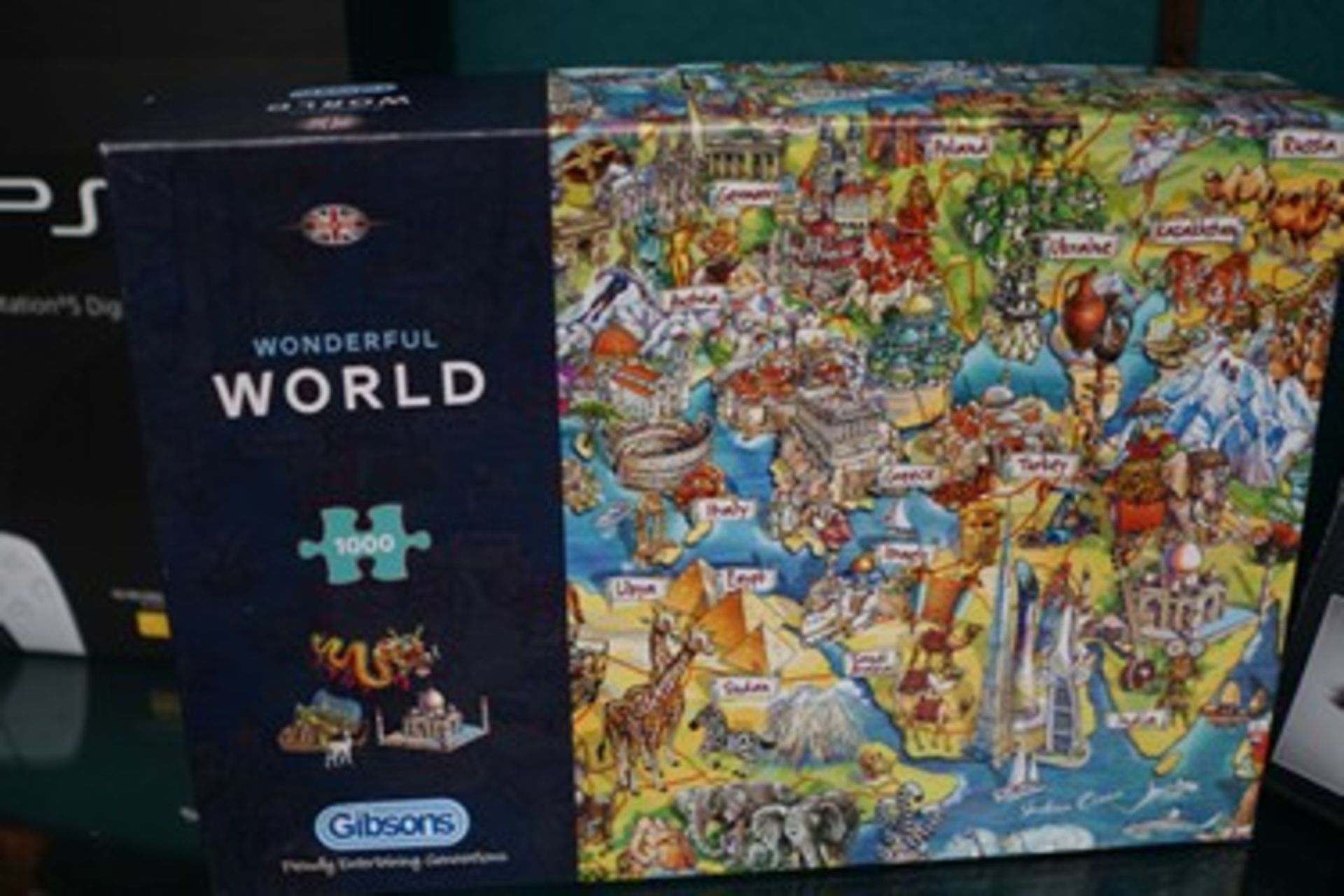 1 x Lego Technic No. 42169 and 1 x Gibsons Wonderful World jigsaw ...