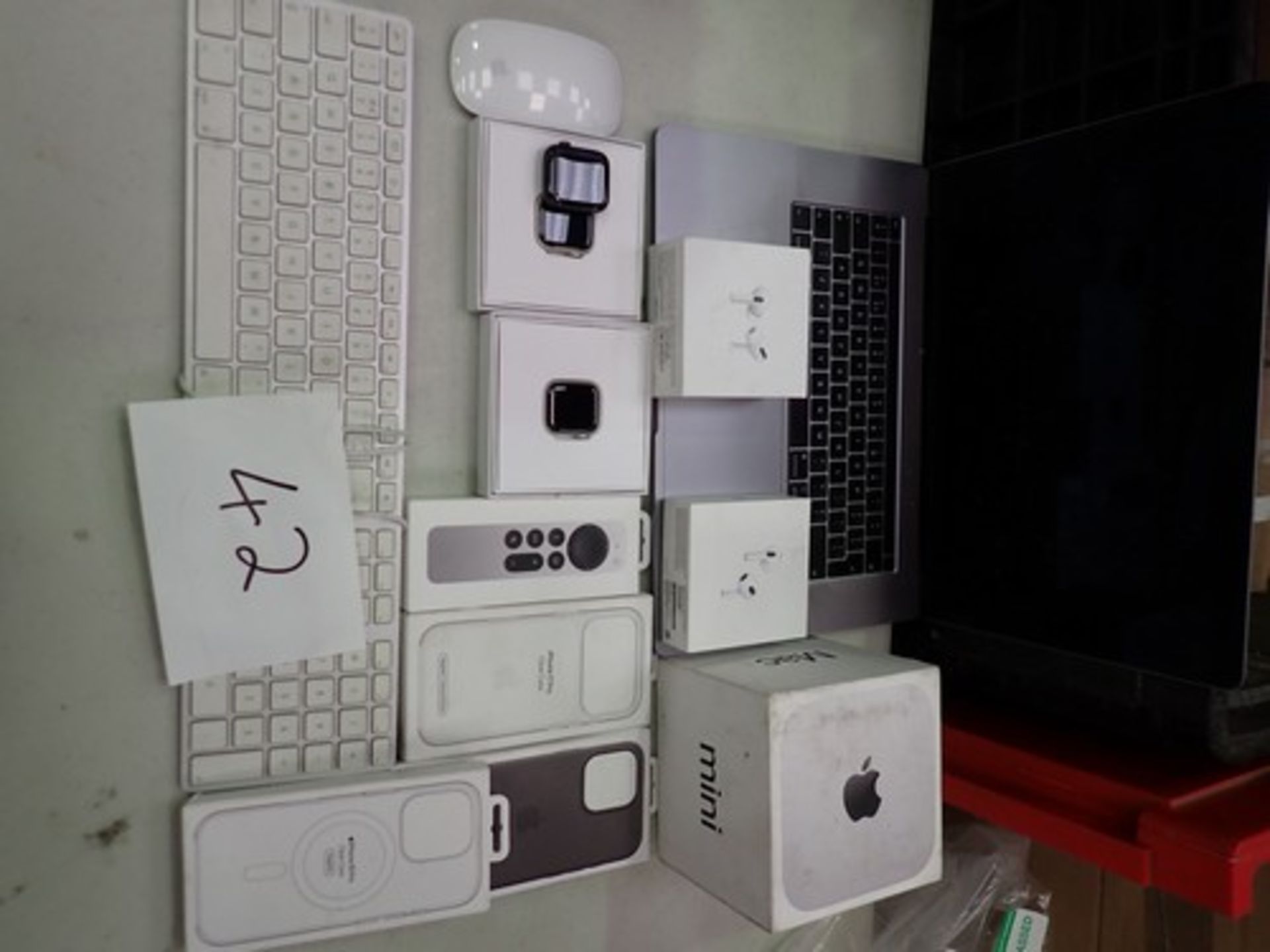 A selection of new and second-hand Apple products, including Siri ...