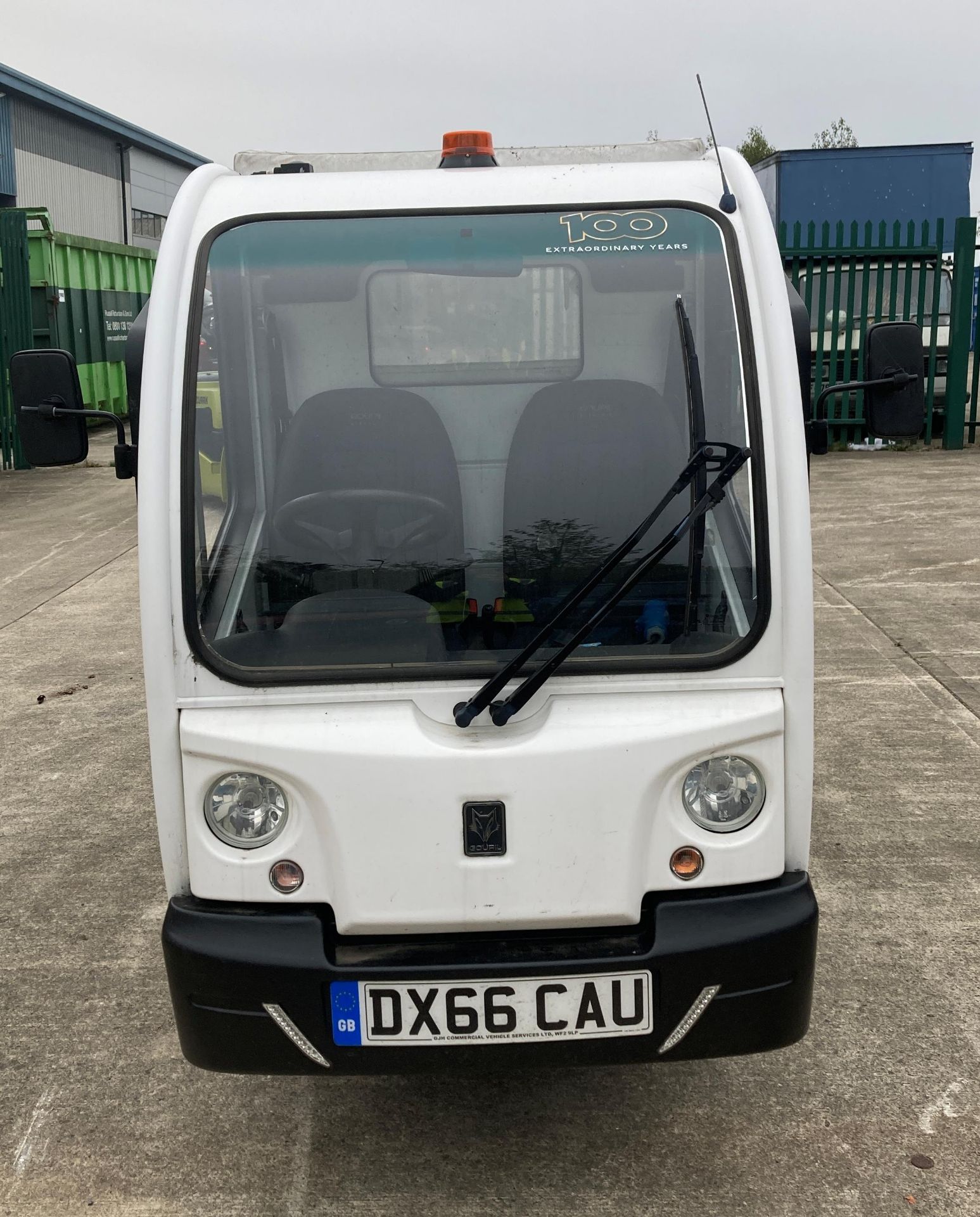 GOUPIL G3 ELECTRIC VAN WITH CANVAS BACK On the instructions of: A local ...