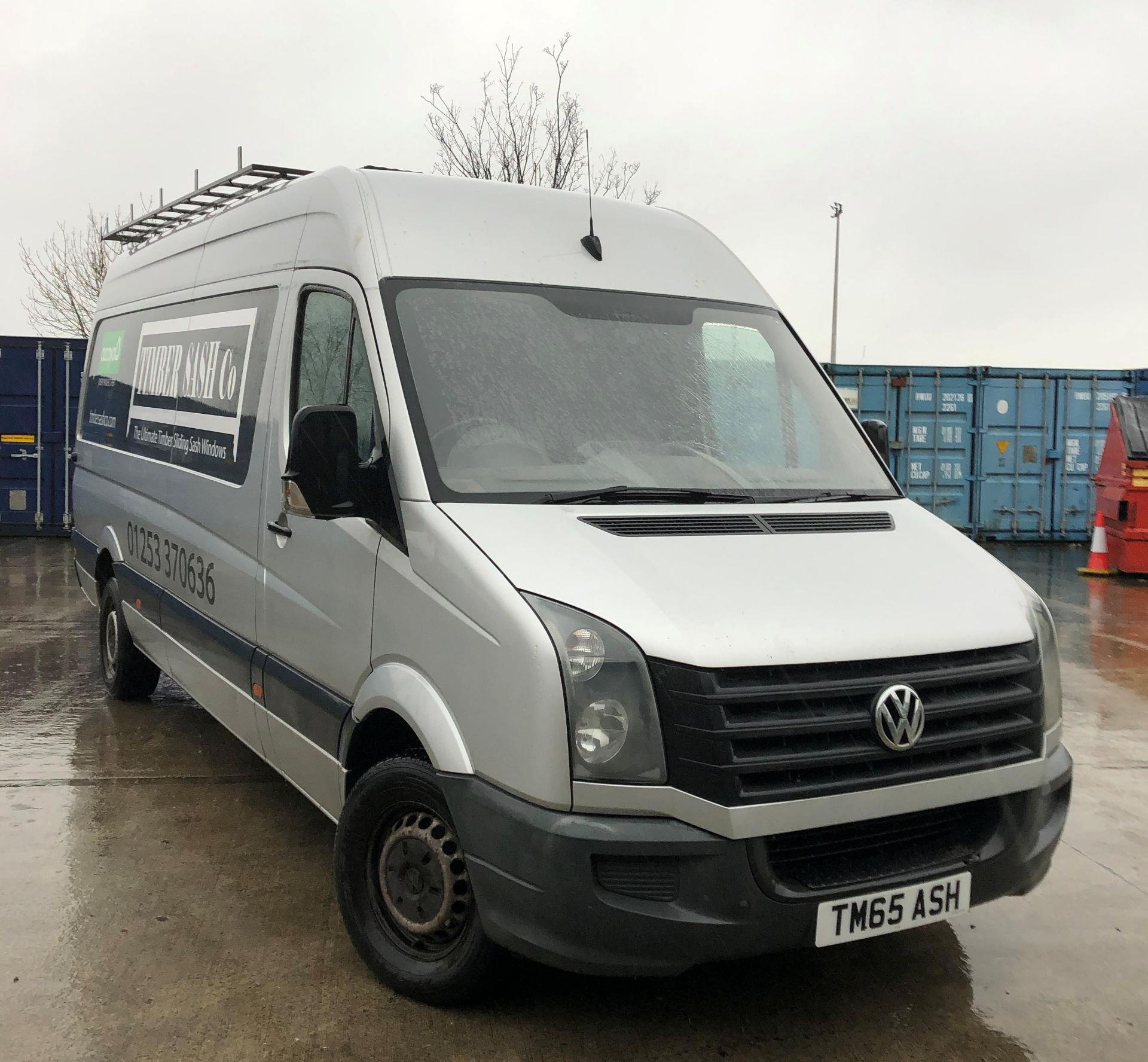 VOLKSWAGEN CRAFTER CR35 TDI BMT PANEL VAN - Diesel - SIlver. On the ...