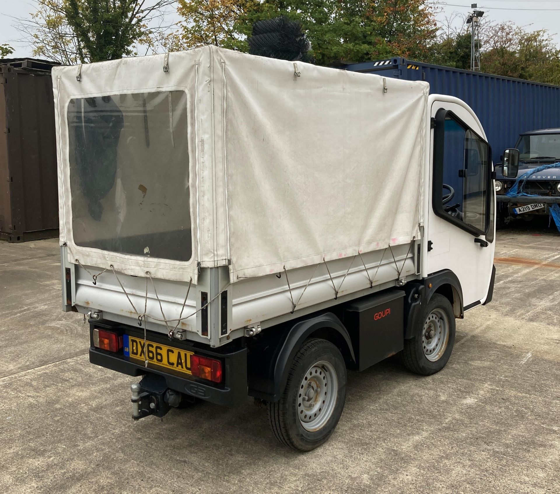 GOUPIL G3 ELECTRIC VAN WITH CANVAS BACK On the instructions of: A local ...