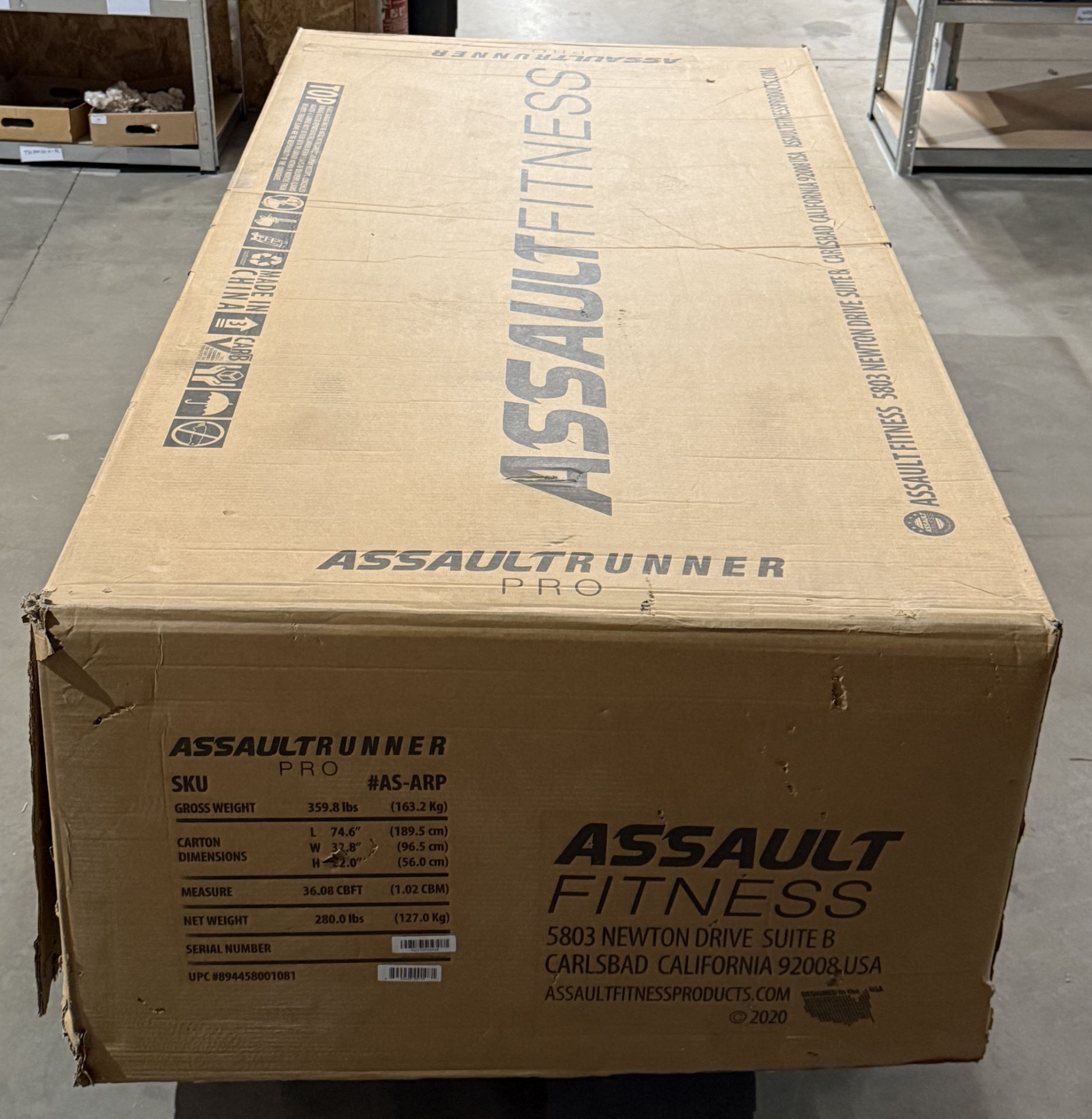 ASSAULT FITNESS Assault Runner Pro athlete powered treadmill (RRP £ ...