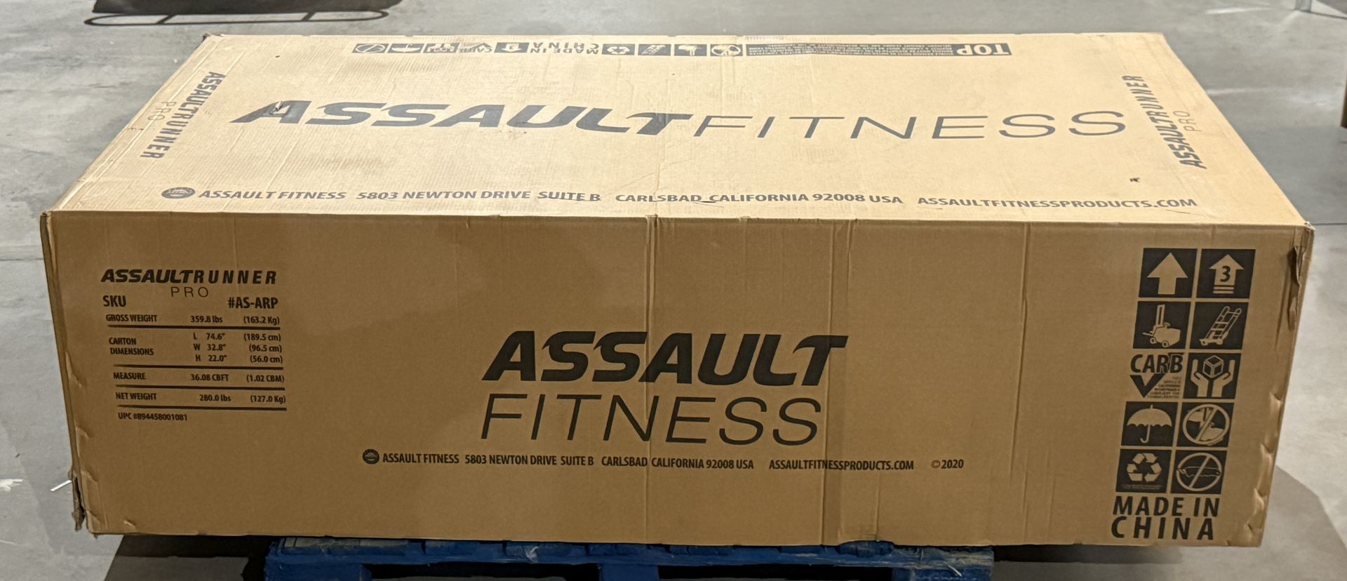 ASSAULT FITNESS Assault Runner Pro athlete powered treadmill (RRP £ ...
