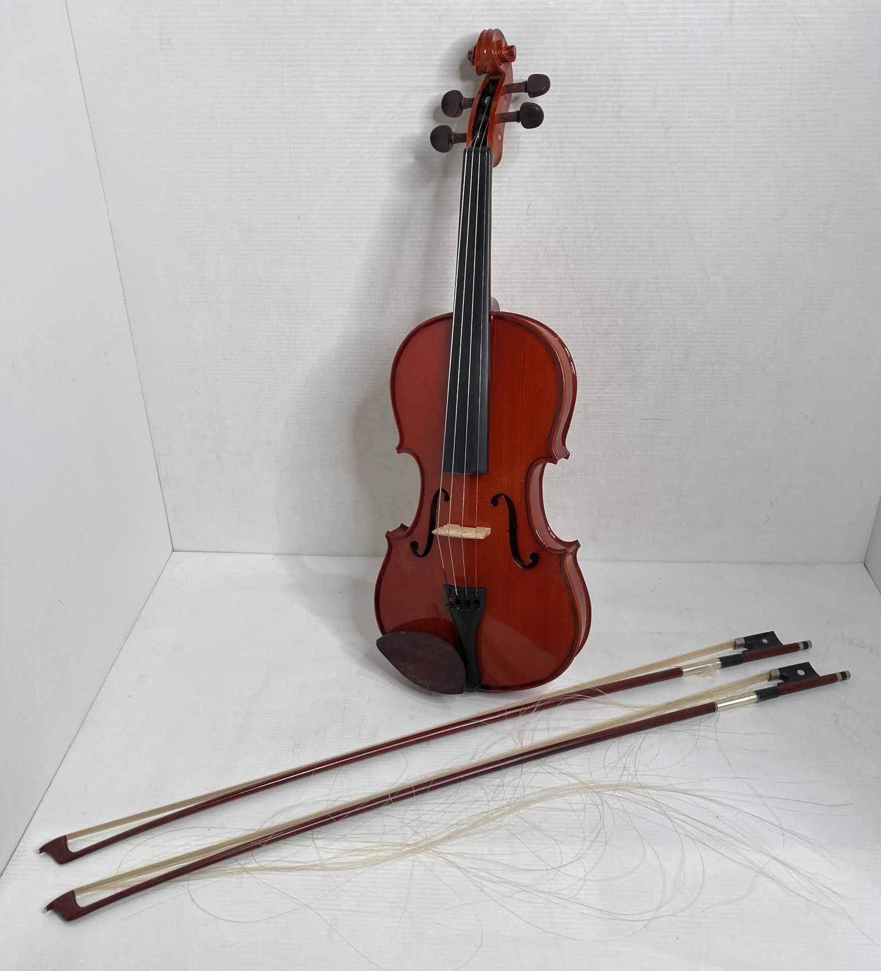 A 'The Stentor Student I' violin by Stentor Music Co Ltd in a Stentor ...