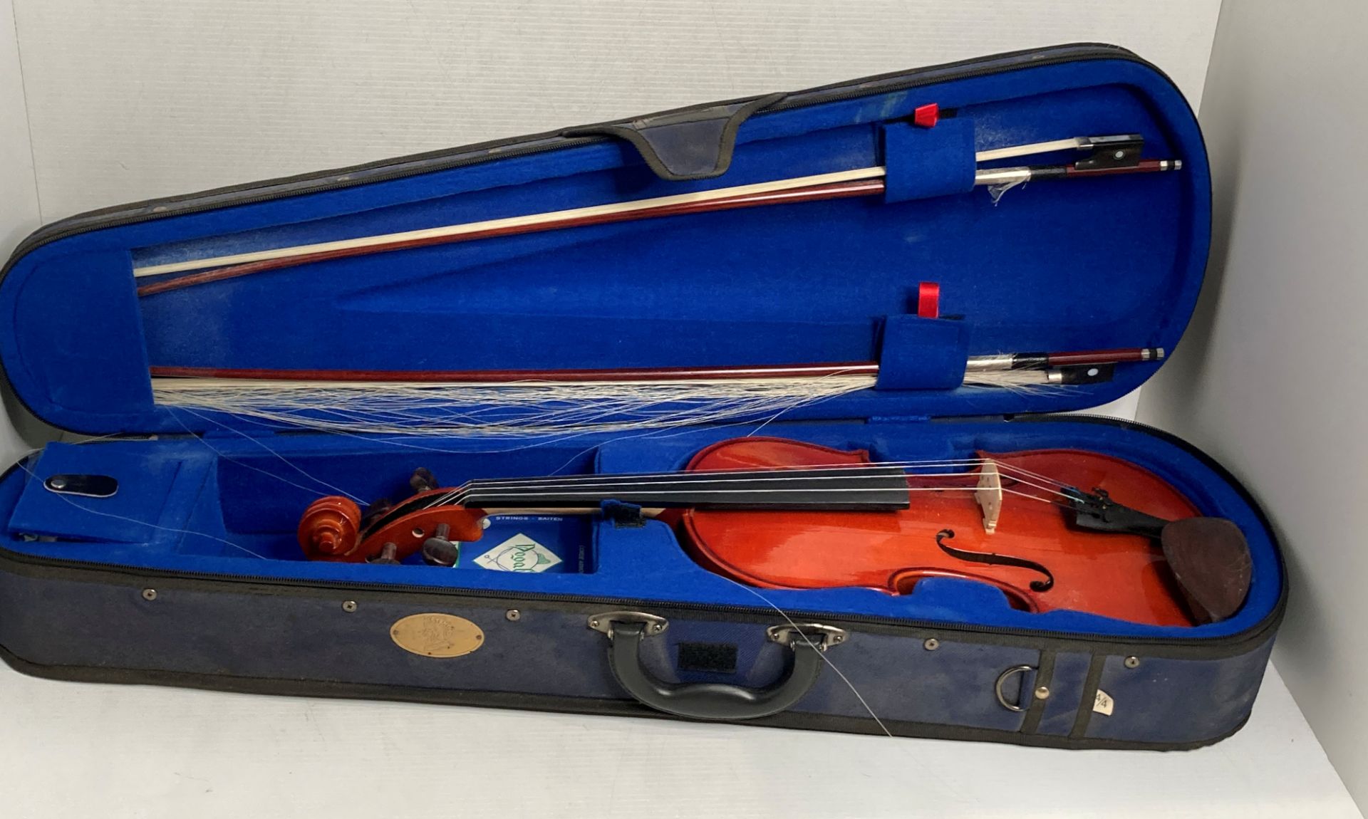A 'The Stentor Student I' violin by Stentor Music Co Ltd in a Stentor ...