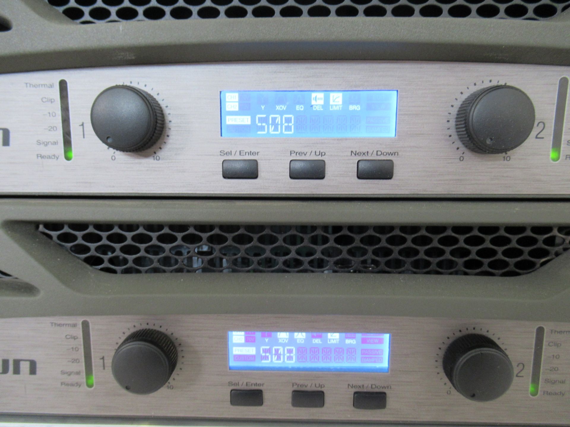 (2) Crown Audio XTi 4002 (2)-channel power amplifier1200W ...