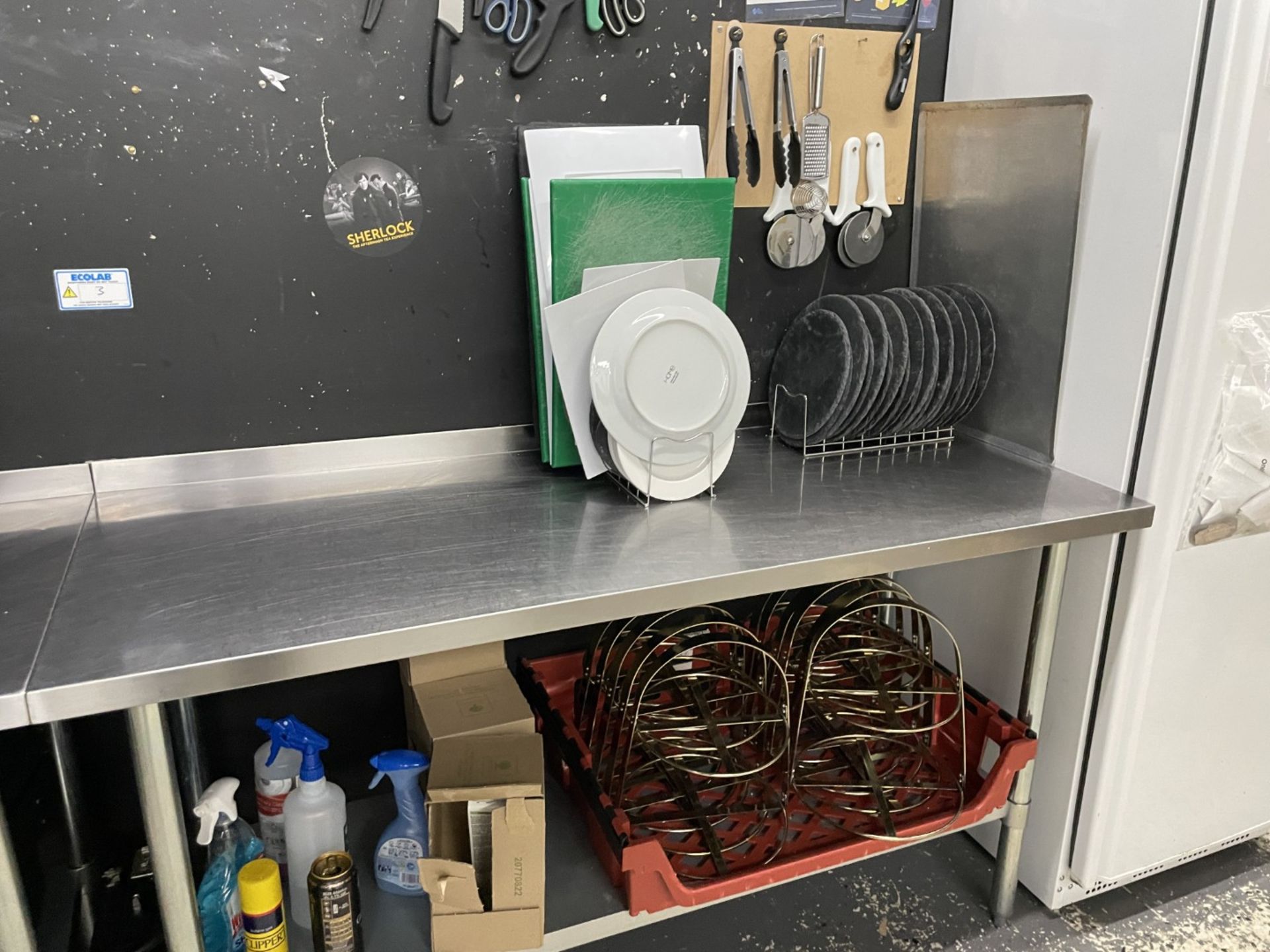 1 x Contents of a Food Prep Room - Includes Fridges, Prep Benches, Wash ...