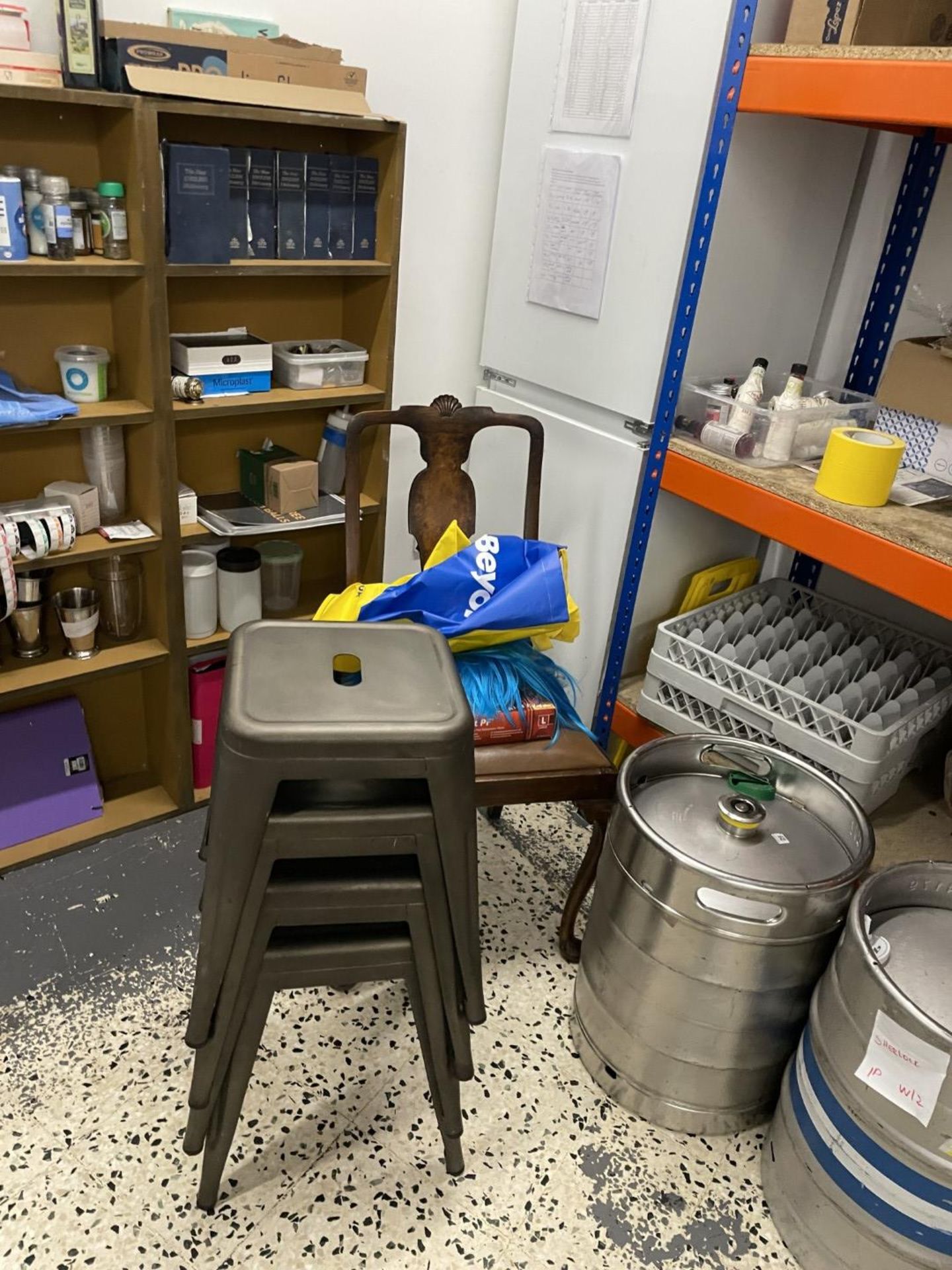 1 x Contents of a Food Prep Room - Includes Fridges, Prep Benches, Wash ...