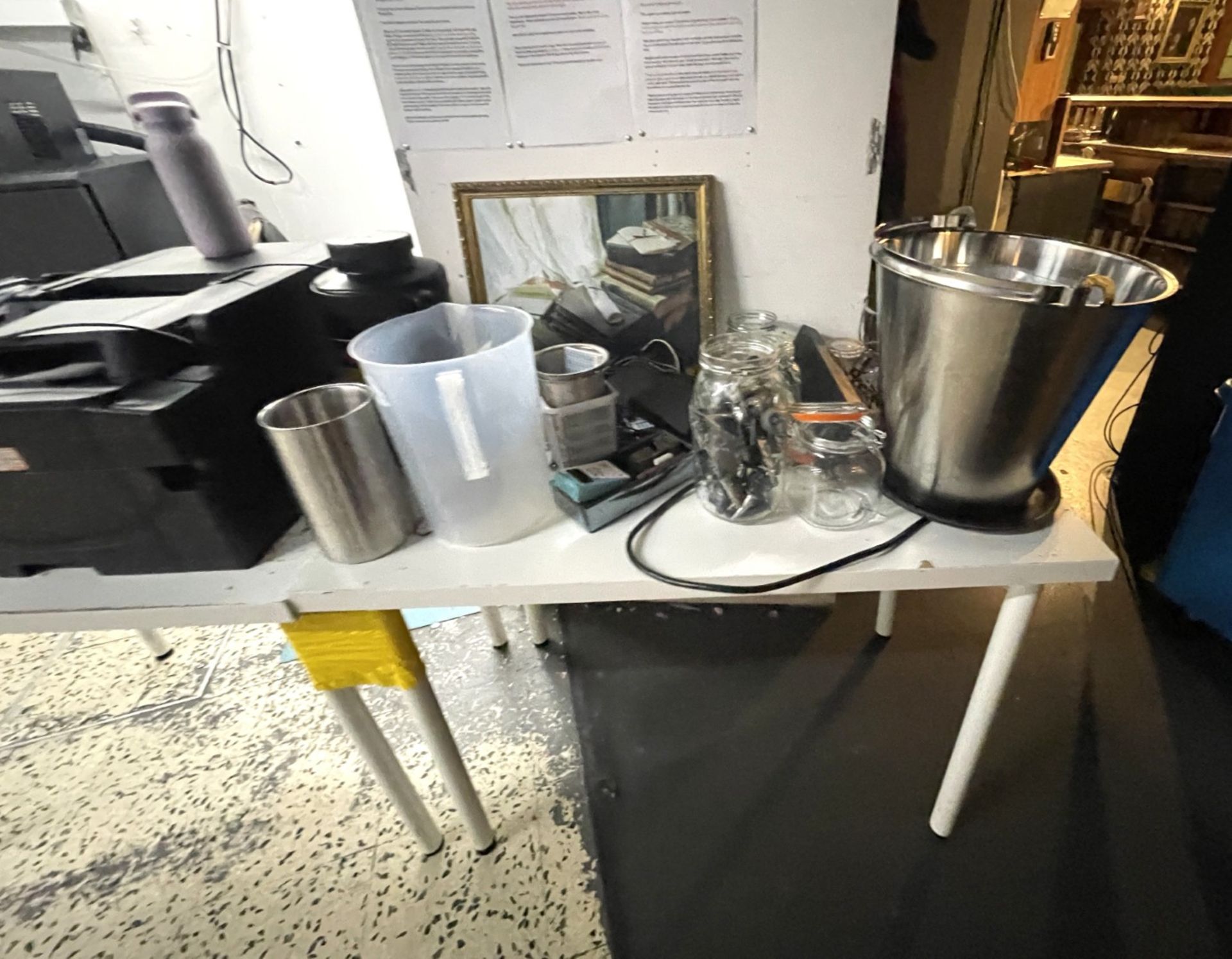 1 x Contents of a Food Prep Room - Includes Fridges, Prep Benches, Wash ...