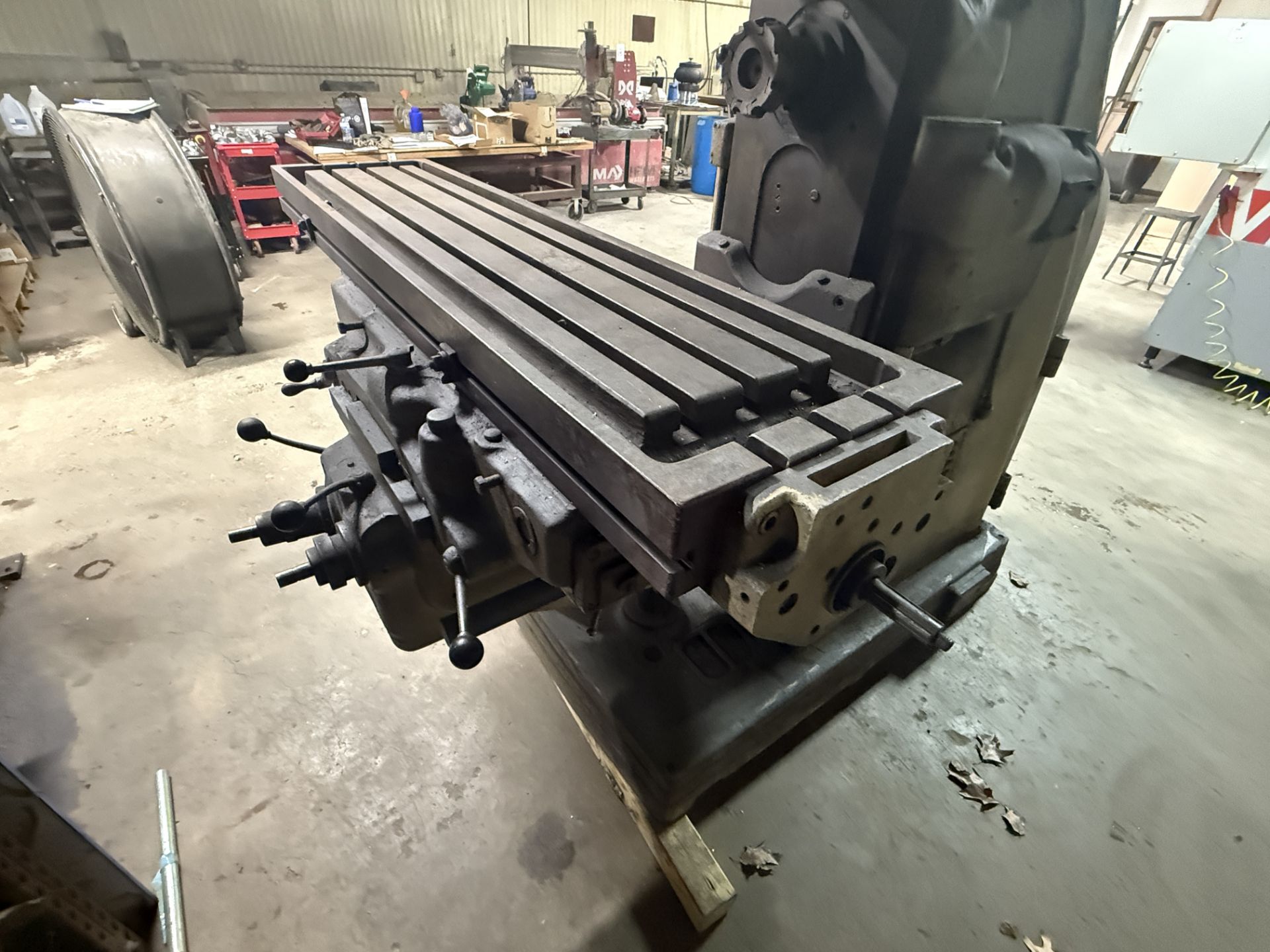 Cincinnati #3 Horizontal Mill, S/N 4A3P1L-50, with 15" x 62" Table, 18 ...