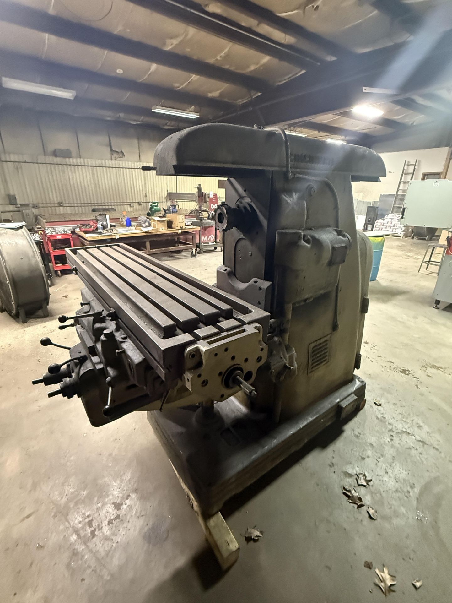 Cincinnati #3 Horizontal Mill, S/N 4A3P1L-50, with 15" x 62" Table, 18 ...