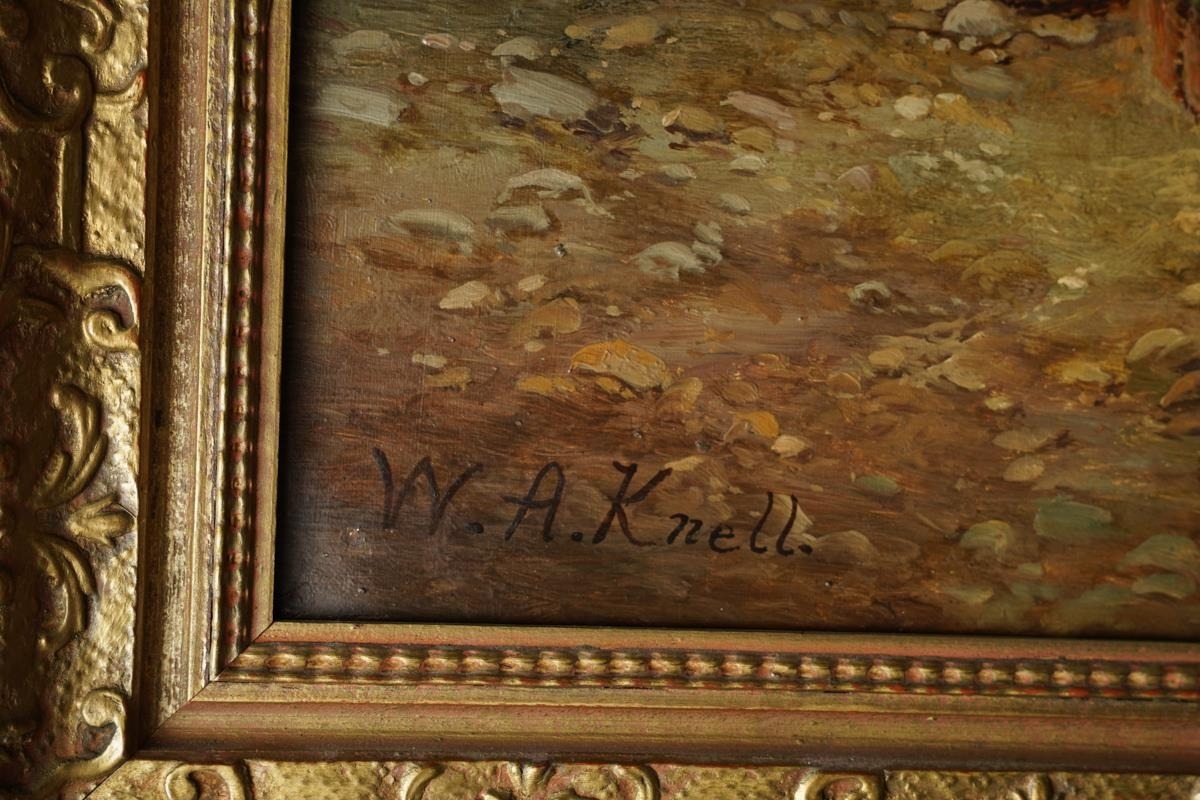 In manner of William Adolphus Knell (British, 1802-1875)Waiting for the ...