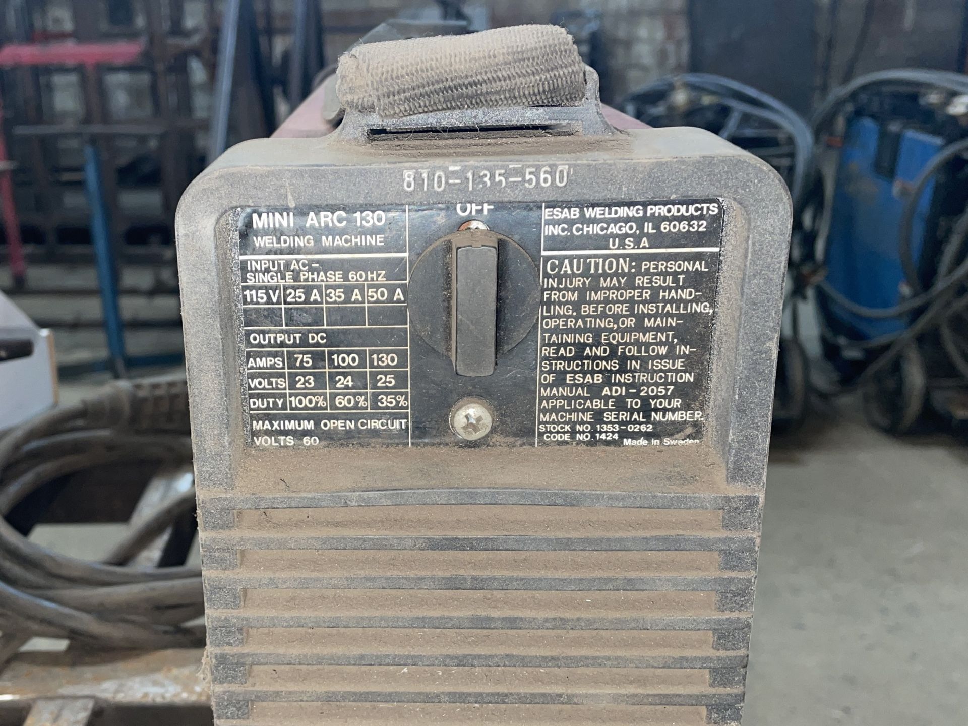 ESAB Welding Products Airco Mini Arc 130 Welder