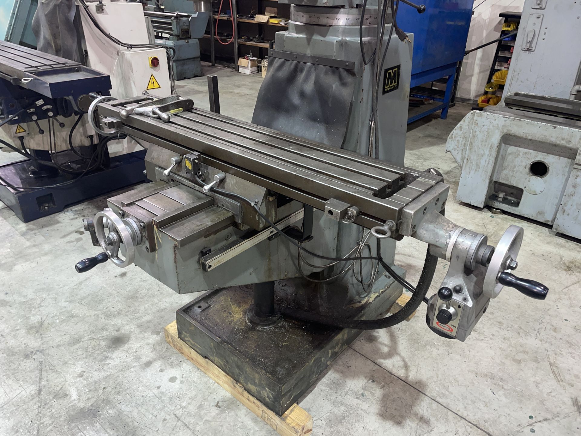 1987 - YCI Supermax Mdl. YCM-16VS Vertical Milling Machine, Knee Type ...