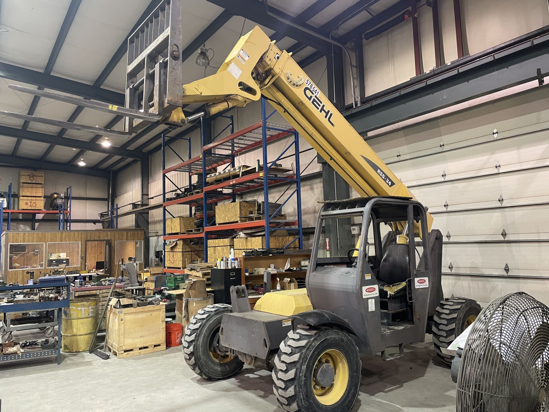 Gehl RS5-34 High Performance Telehandler, 6000Lb Capacity 34' Reach, 24 ...