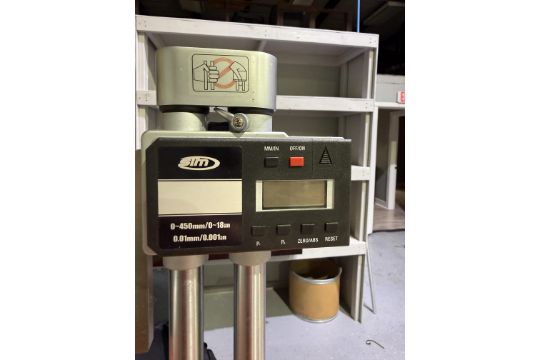 STM 18" Digital Height Gage With Fowler Digital Drop Indicator