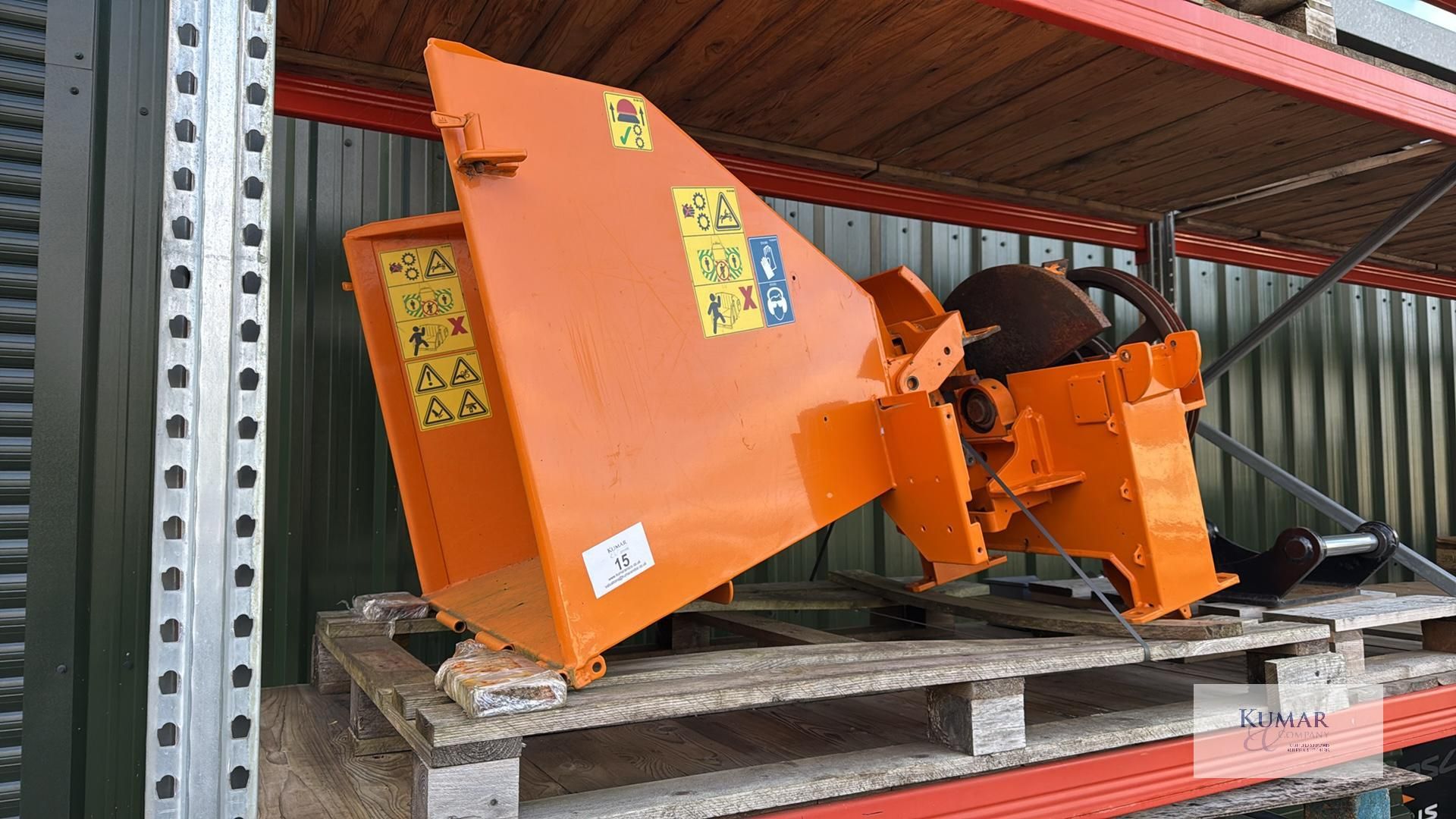 Make Unknown Hopper / Chipper Attachment - Please Note this Lott Does ...