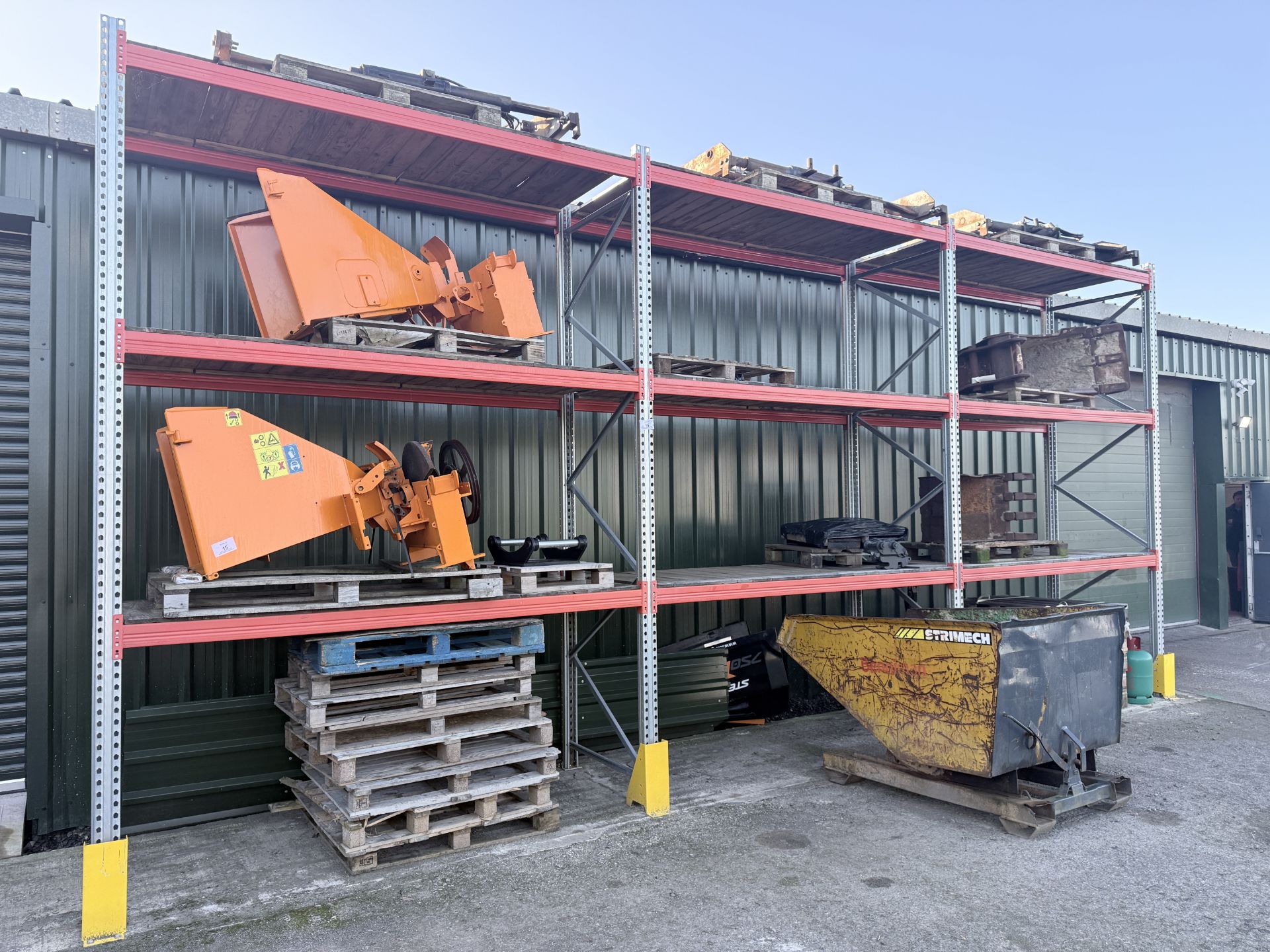 3 Bays Boltless Pallet Racking - Excludes Contents