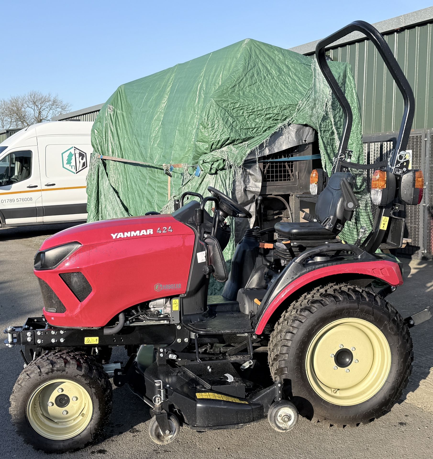 Yanmar Europe 424 Sub Compact Tractor & Deck, Serial No ...