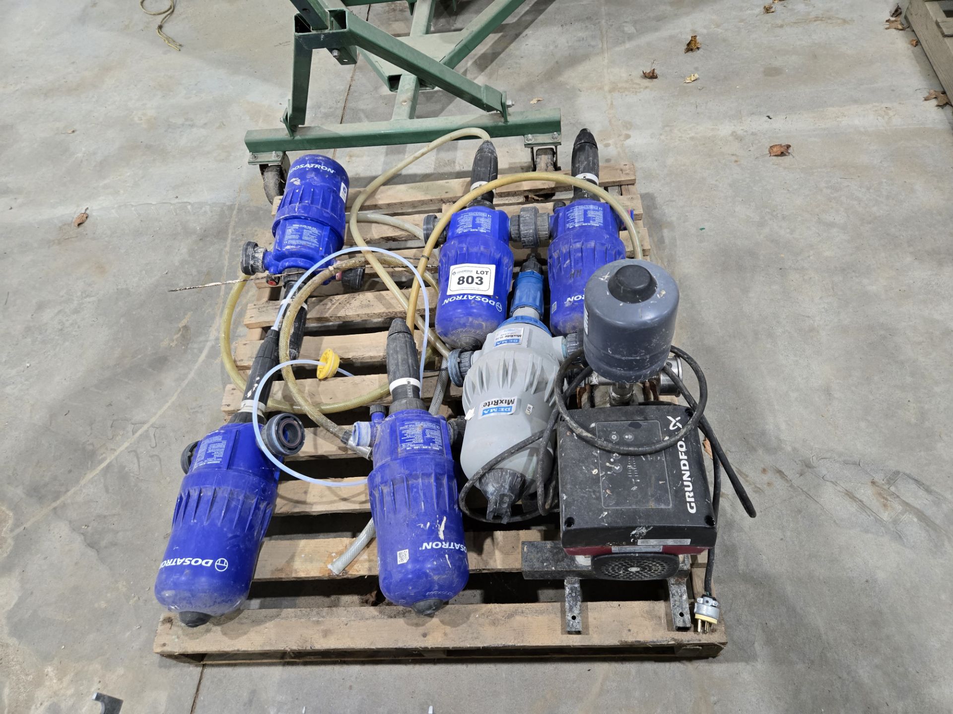 Lot of Assorted Doser Dispensers and Pump