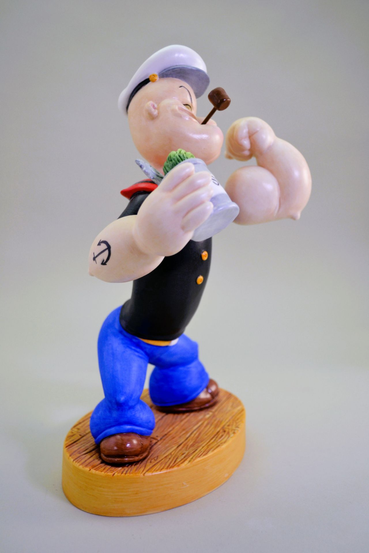 Popeye Oh Me Spinach Porcelain Sculpture, Limited Edition of 300 only ...