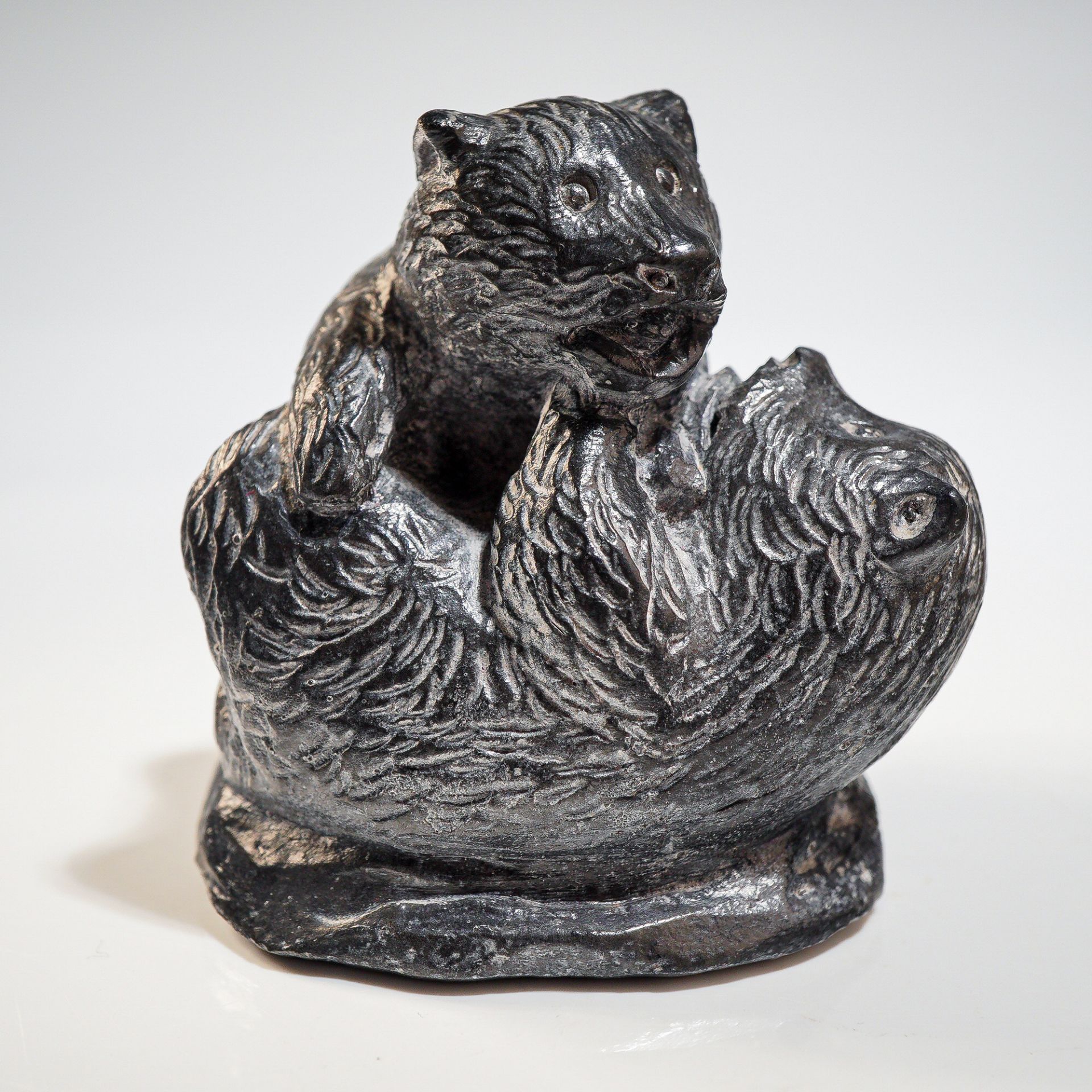 A Wolf Original sculpture by The Wolf Sculptures, handmade in Canada ...
