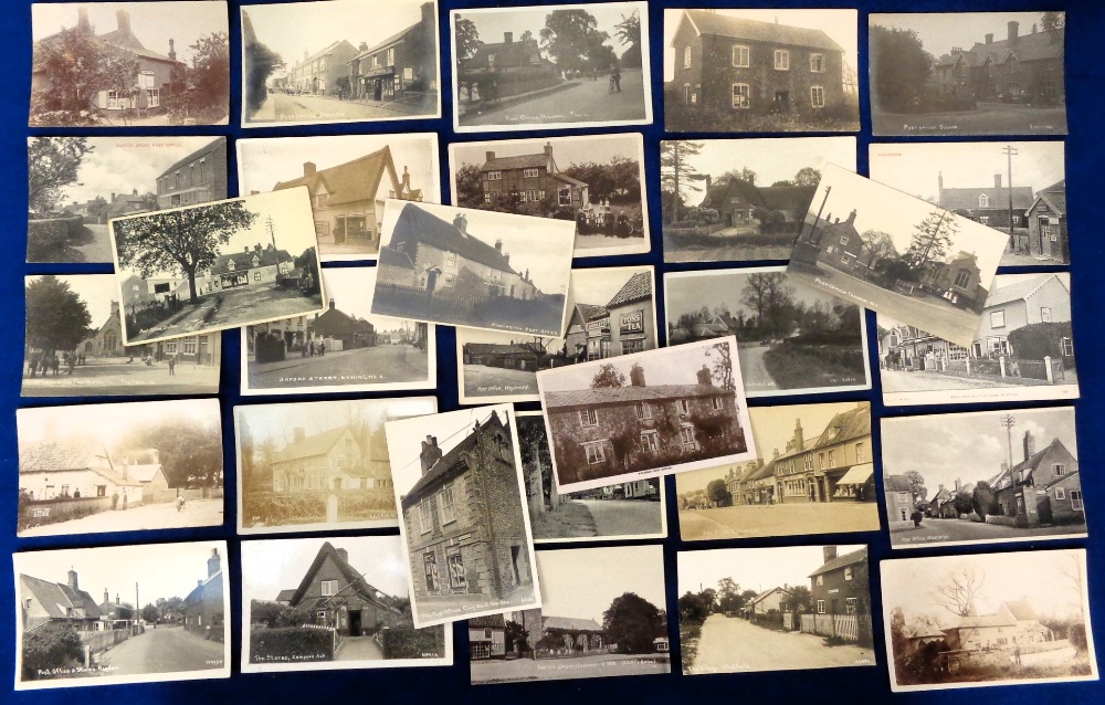 Postcards, Post Offices, approx. 60 cards of UK post offices to include ...