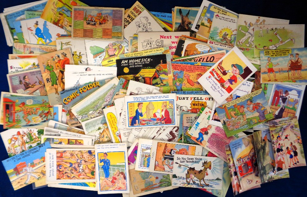 Postcards, Comic, 200+ comic UK and American comic cards. Artists ...