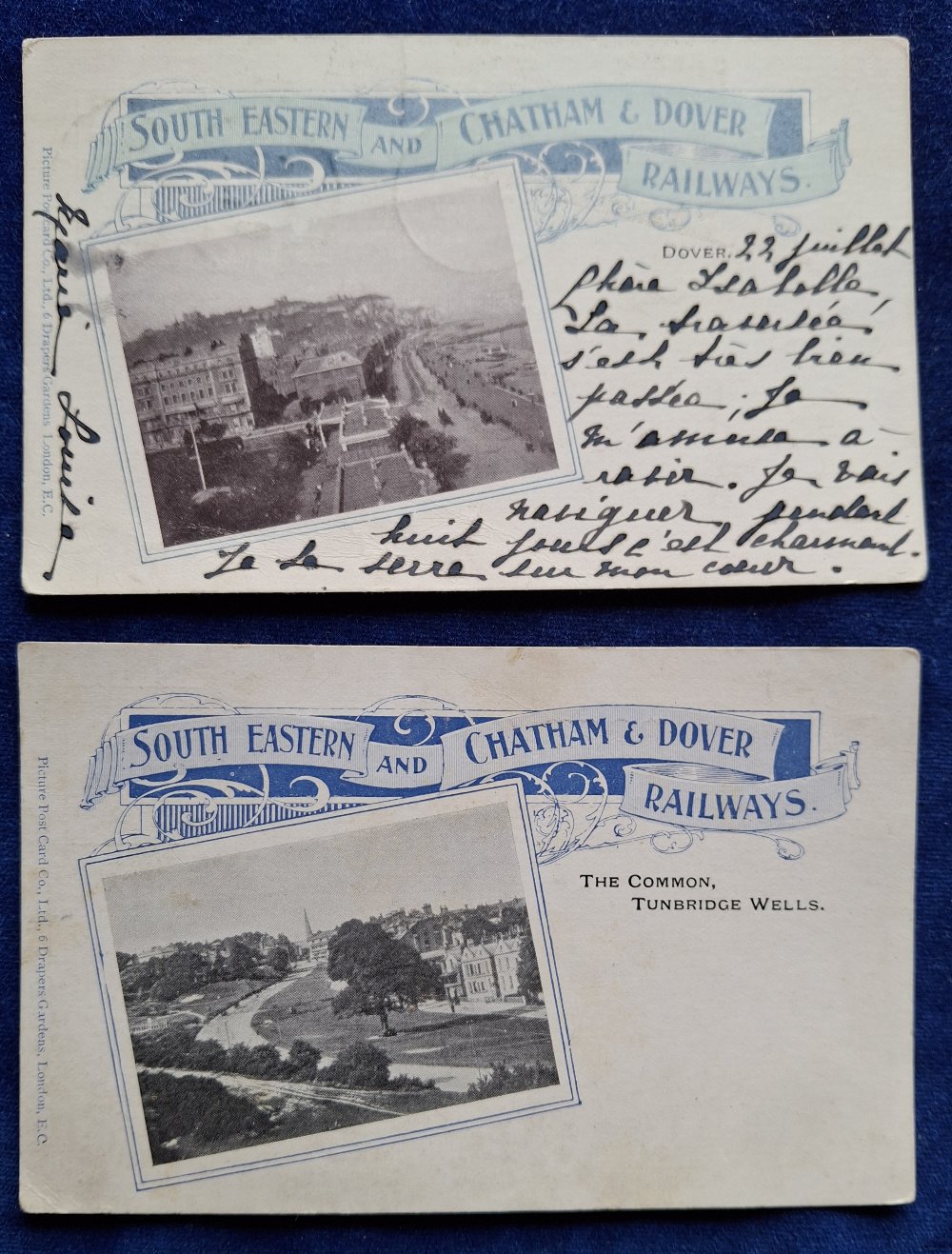 Postcards, Railway, 9 Early Court Sized cards, London & North Western ...