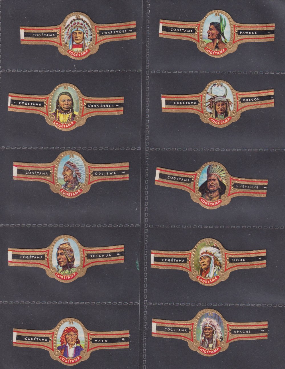 Cigarette / Trade cards, 12 sets all Wild West related; Godfrey ...