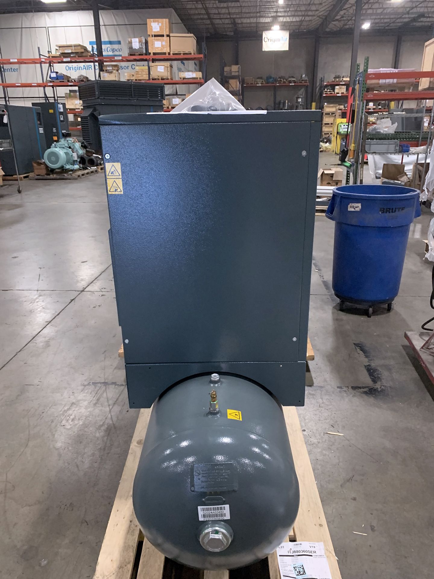 Atlas Copco Air Compressor G5P-145 (2024) Description Type: 7.5 hp ...