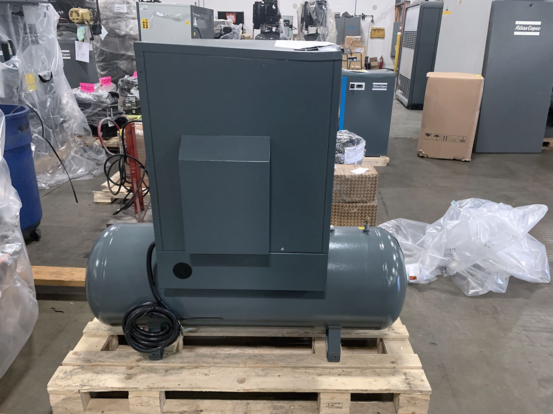 Atlas Copco Air Compressor G5P-145 (2024) Description Type: 7.5 hp ...