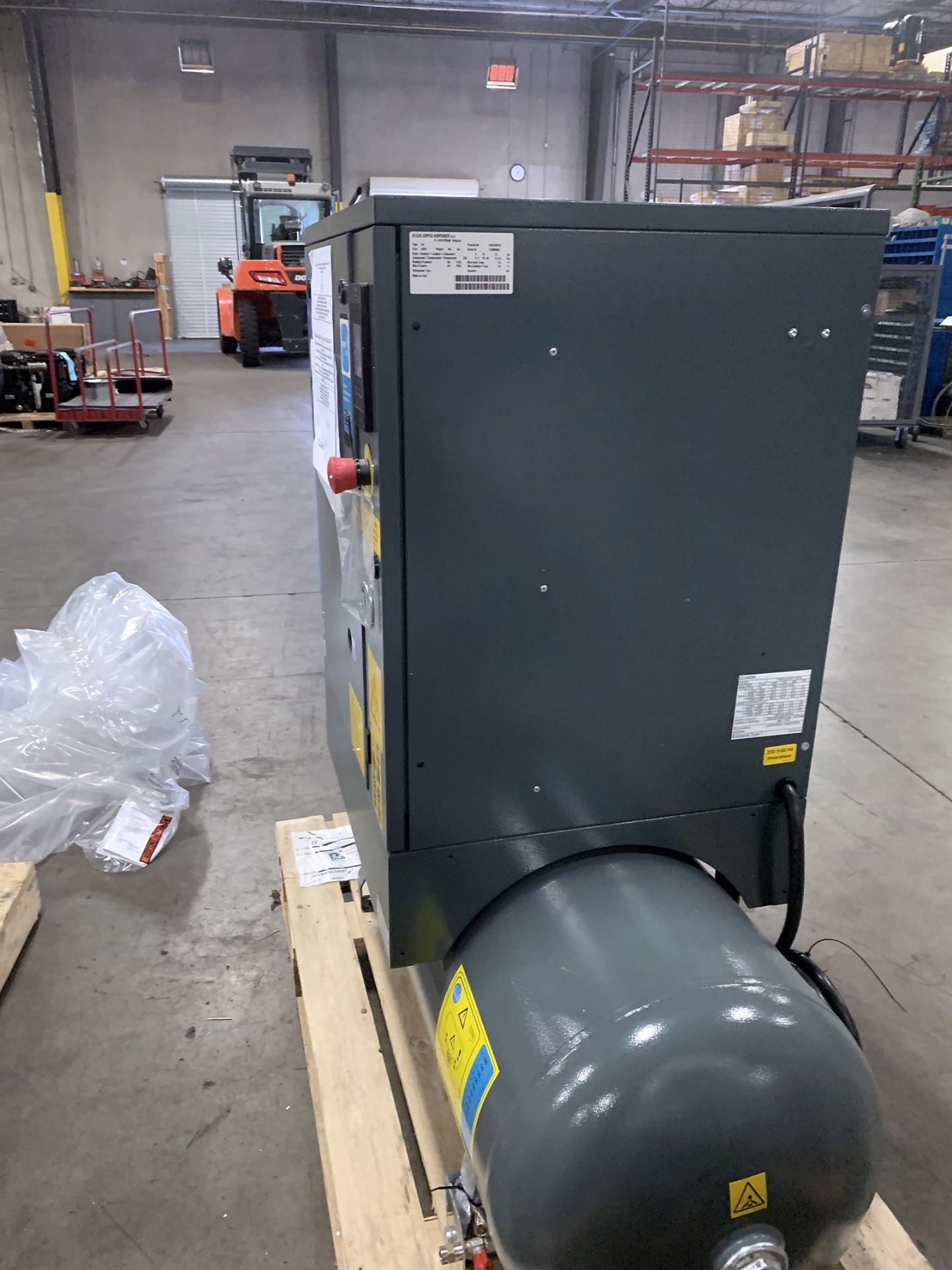 Atlas Copco Air Compressor G5P-145 (2024) Description Type: 7.5 hp ...
