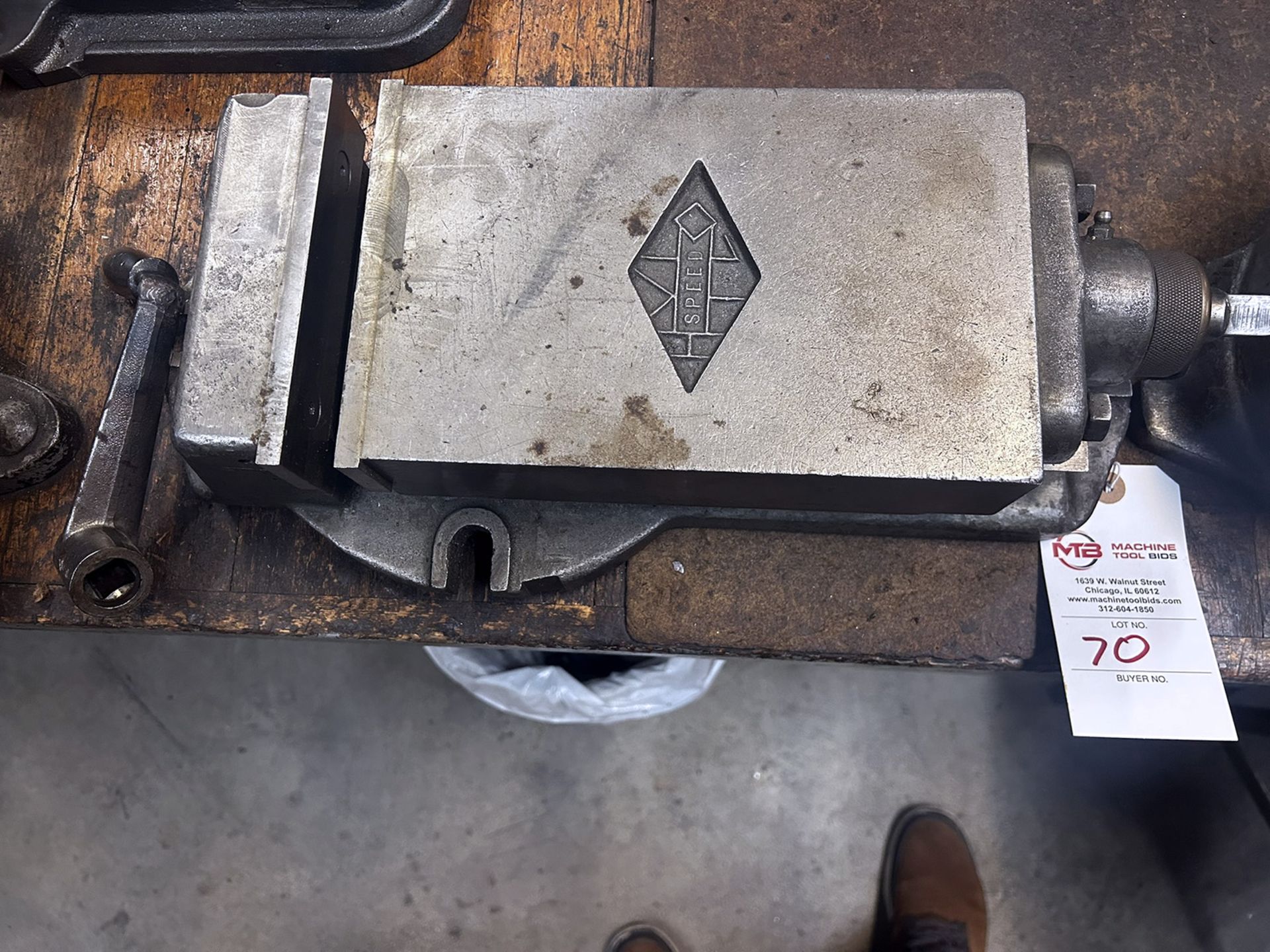 Lot Consists Of: (1) Hylo-Speed 6" x 4" Model 24N11 Precision Machine ...