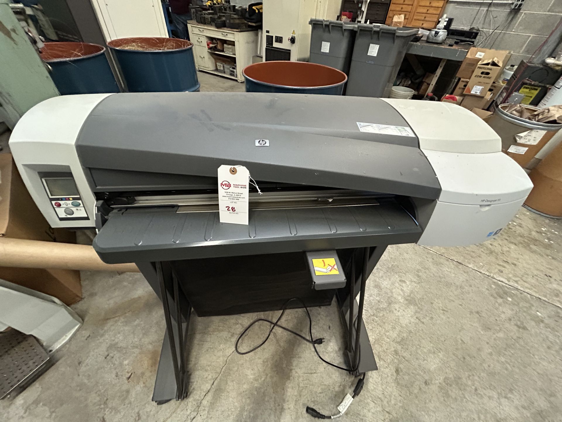 HP Designjet 111 Large Format Inkjet Printer (Plotter) Print Size: Up ...