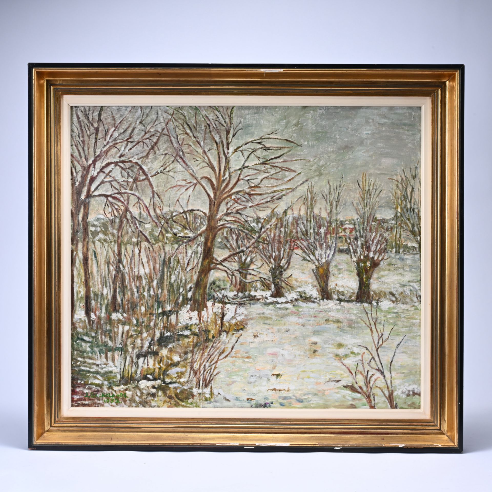 Jeanne Baekelandt (1903-2001) (pupil of Leon de Smet), oil on canvas ...