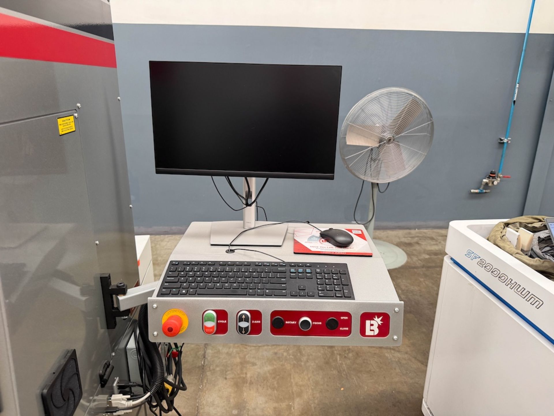 Beamer FB23 20W Laser Marking Machine, 24" x 28" Opening, 110v, New in ...