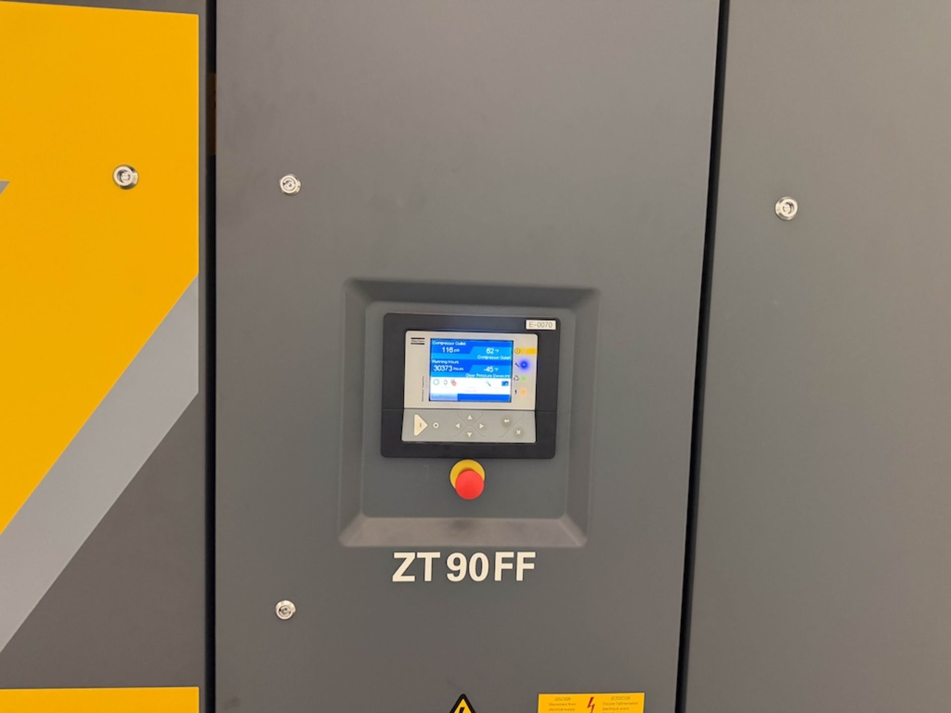Atlas Copco ZT90FF Air Compressor, New in 2018, S/N: APF232937, MW ...