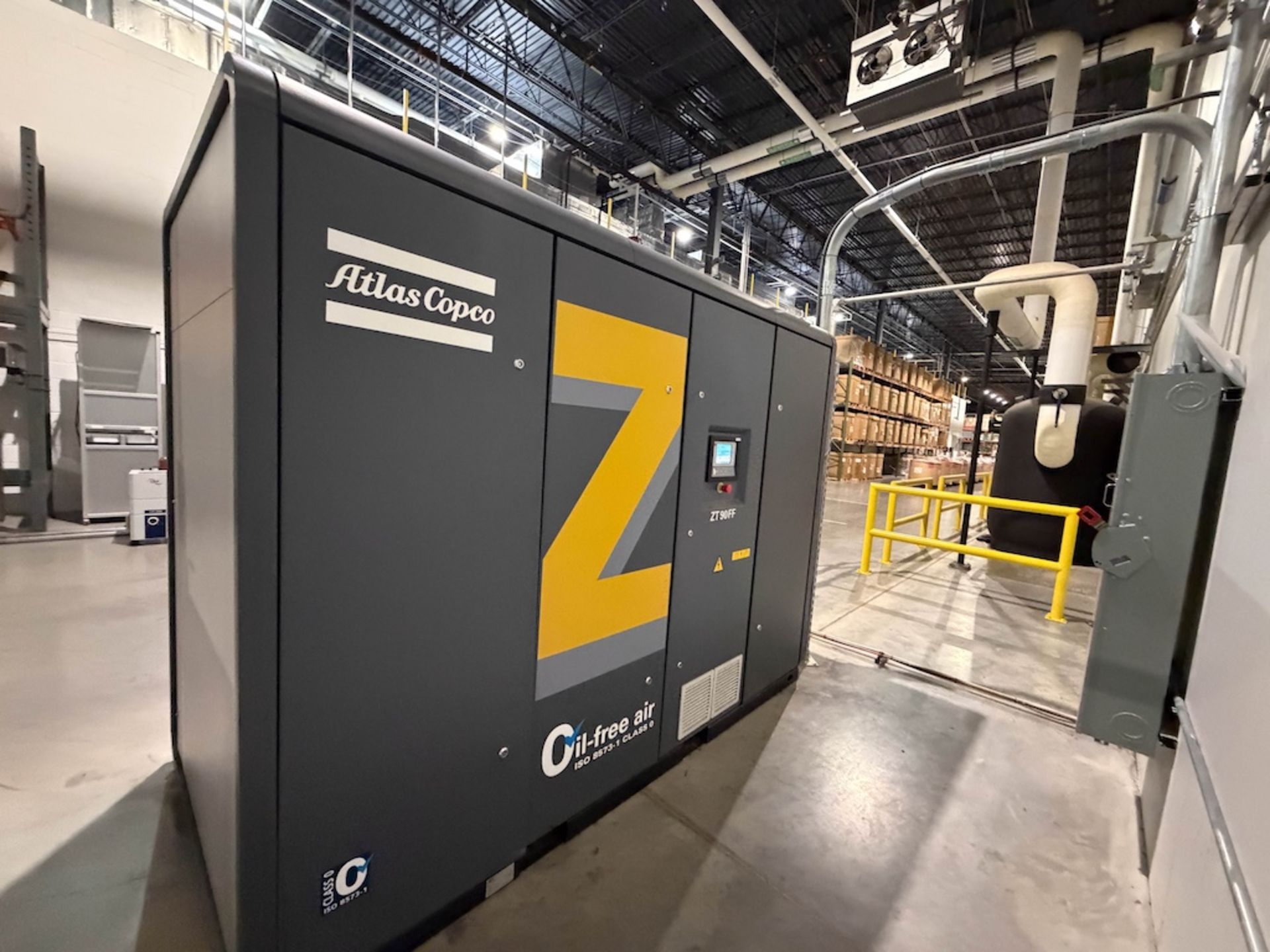 Atlas Copco ZT90FF Air Compressor, New in 2018, S/N: APF232937, MW ...