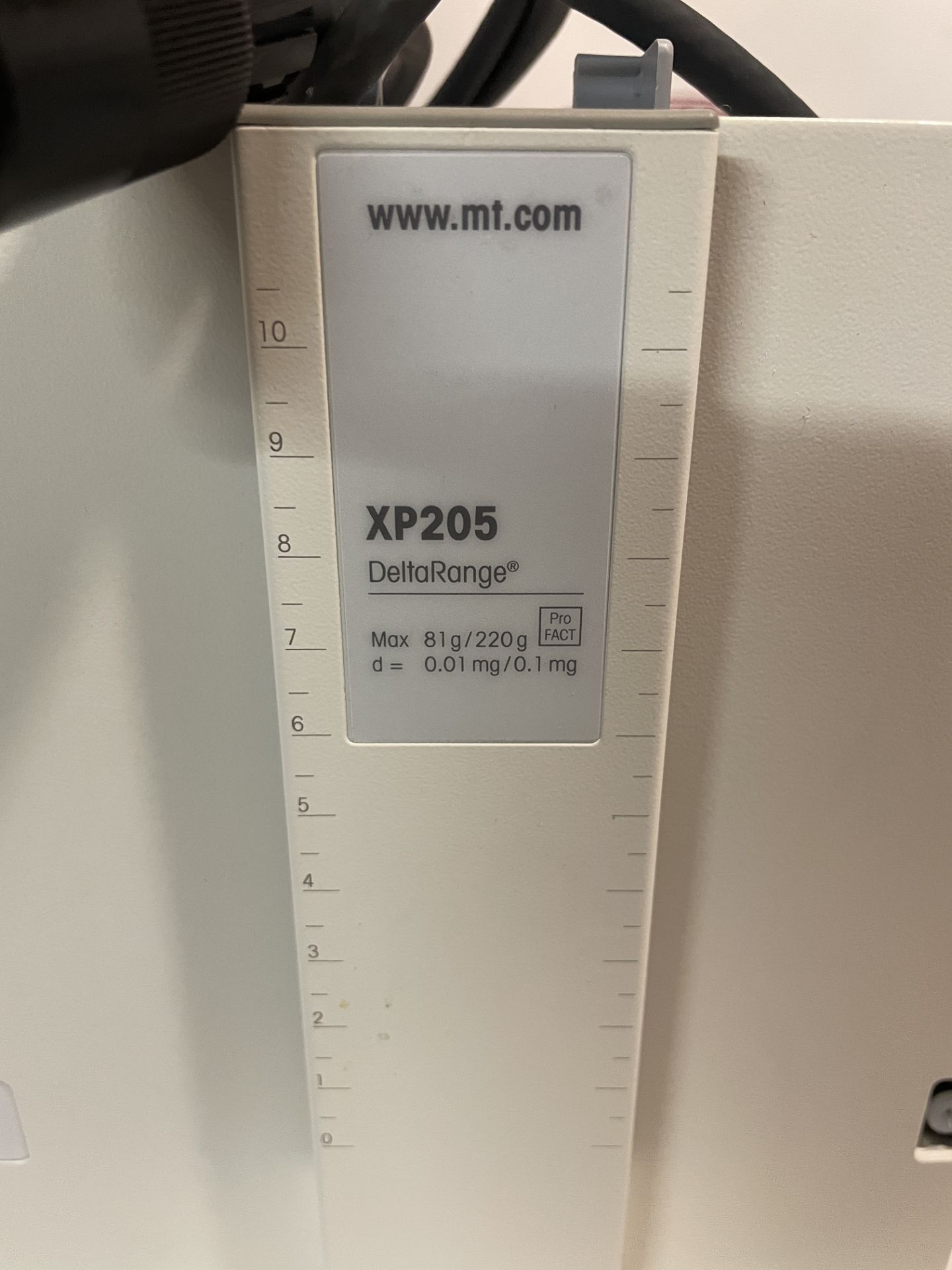 Mettler Toledo XP205DR DeltaRange Balance / Scale MISSING ENCLOSURE ...