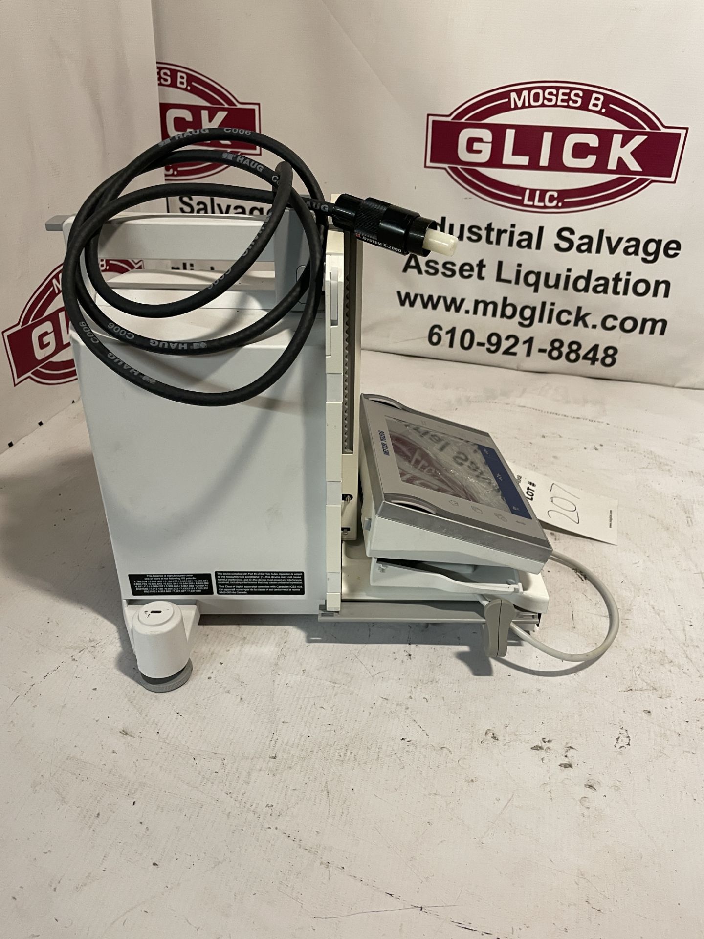 Mettler Toledo XP205DR DeltaRange Balance / Scale MISSING ENCLOSURE ...