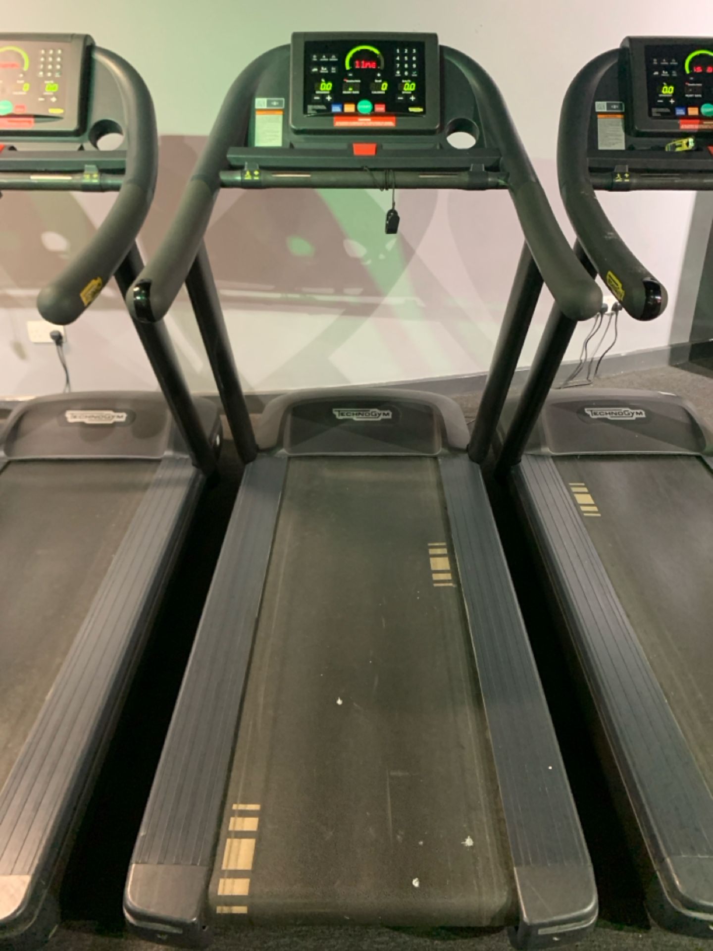 Technogym Excite Run 600 Treadmill 5 Approximate Dimensions: Height ...