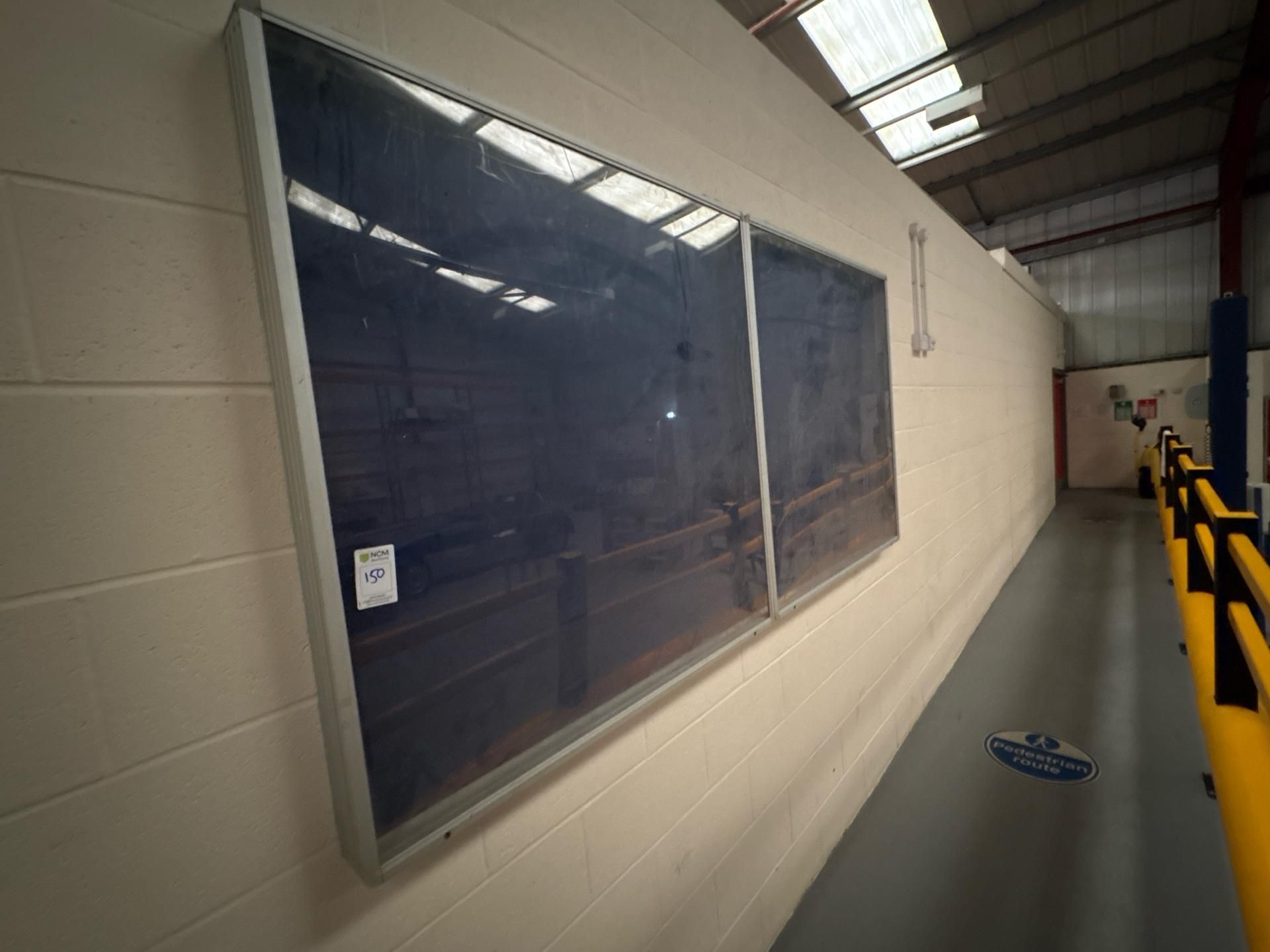 Wall Mounted Pespex Noticeboard Approximate Dimensions: Height - 120cm ...