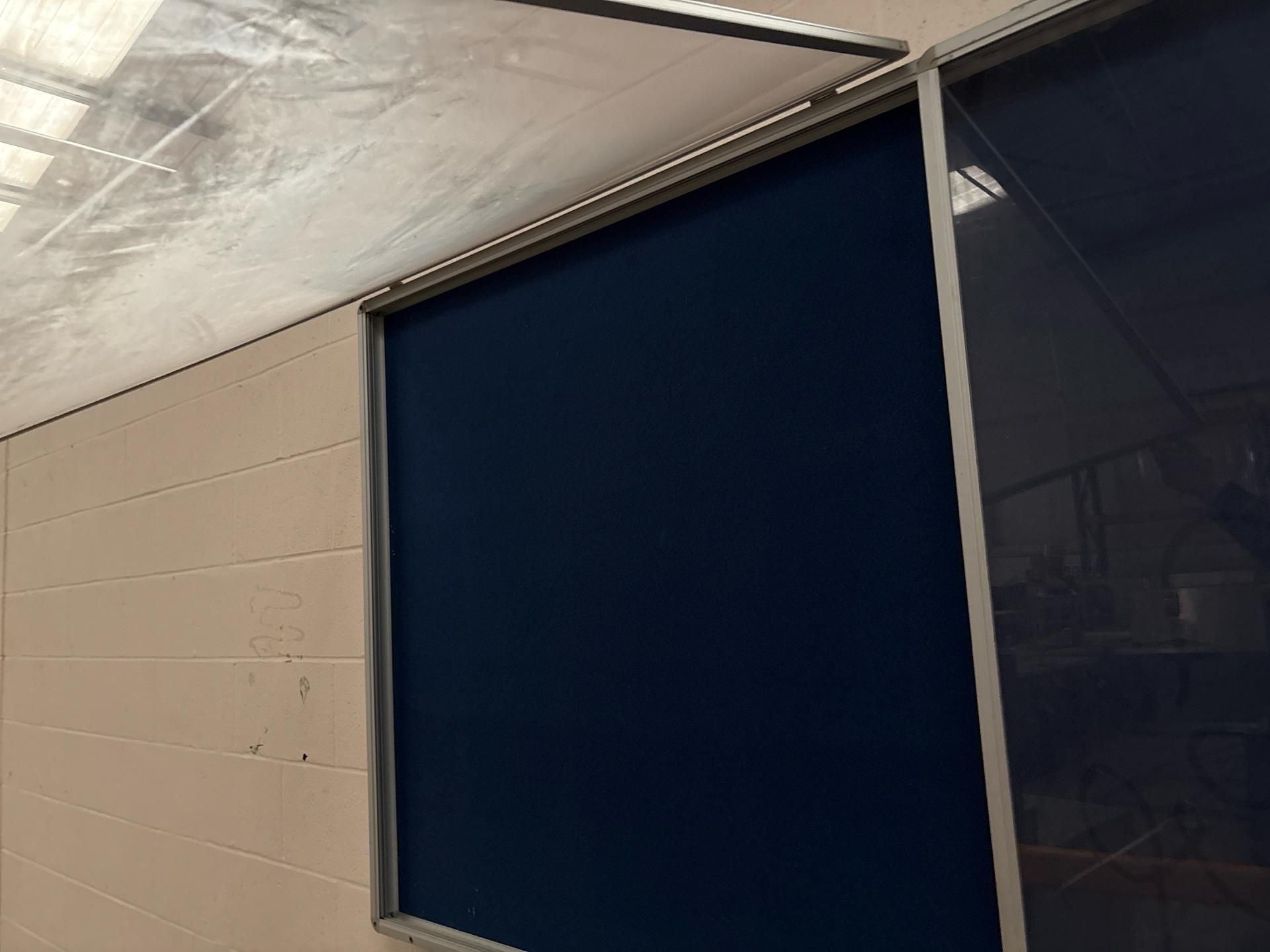 Wall Mounted Pespex Noticeboard Approximate Dimensions: Height - 120cm ...