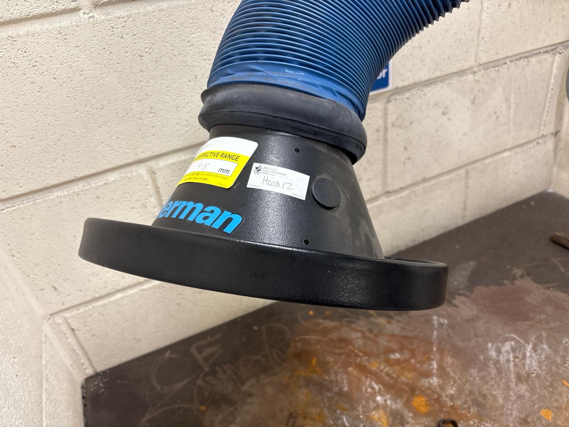 Nederman Welder Extraction Arm Does not include and metal ducting ...