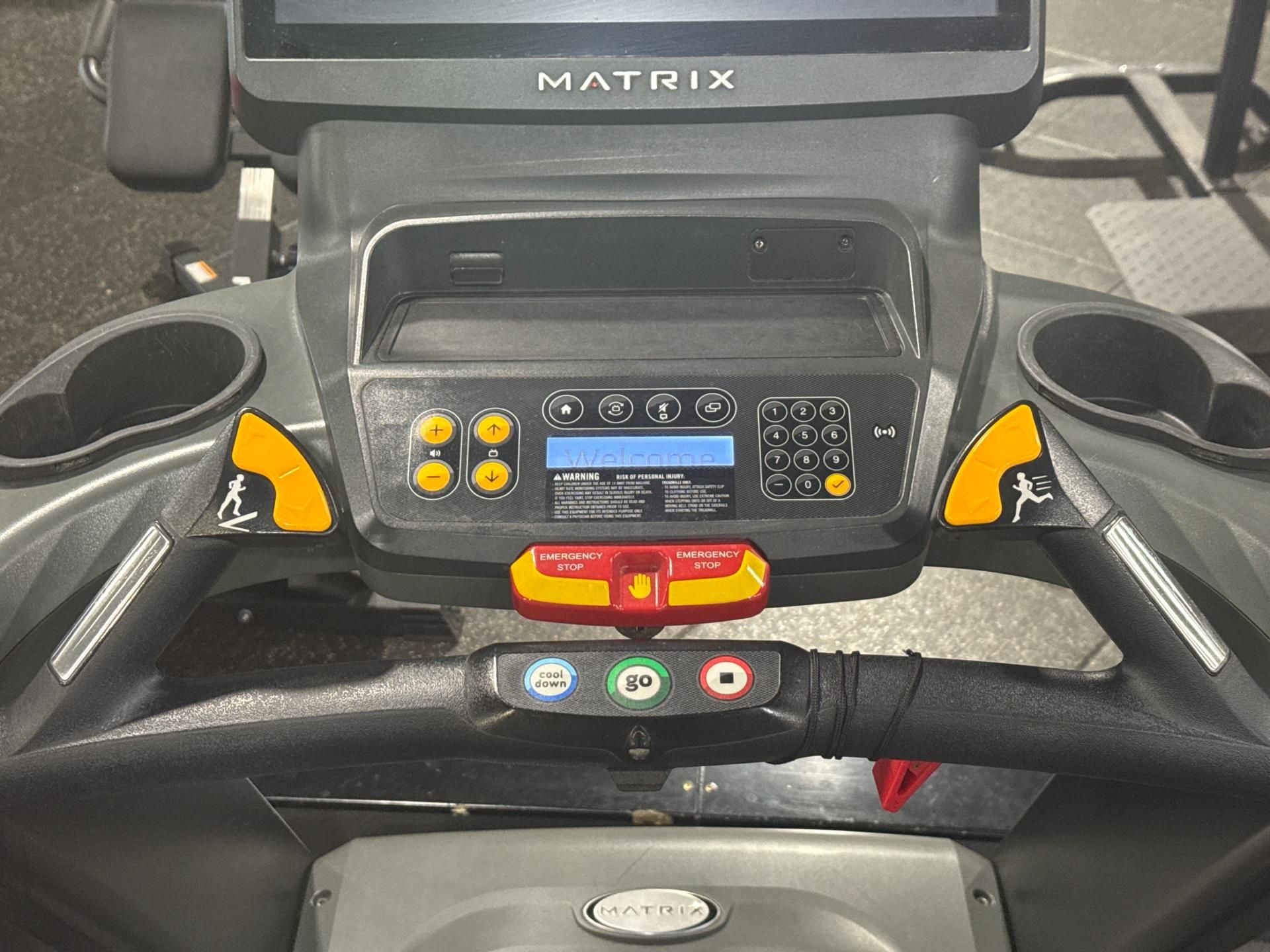 Matrix Ultimate Deck Treadmill Approximate Dimensions: Height - 165cm ...