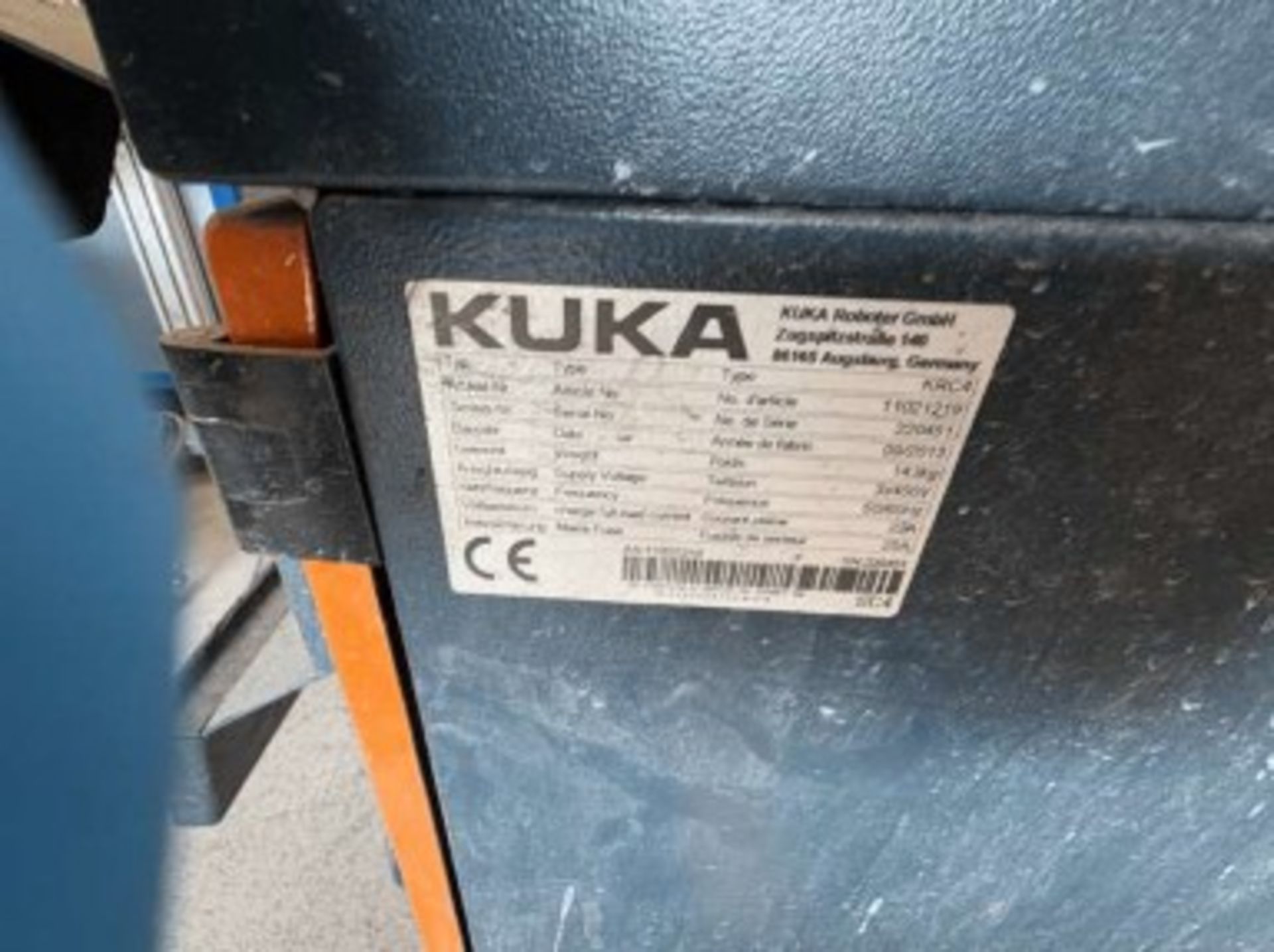 KUKA Industrial Robot KR210 R2700 Prime Complete with KRC4 controller ...