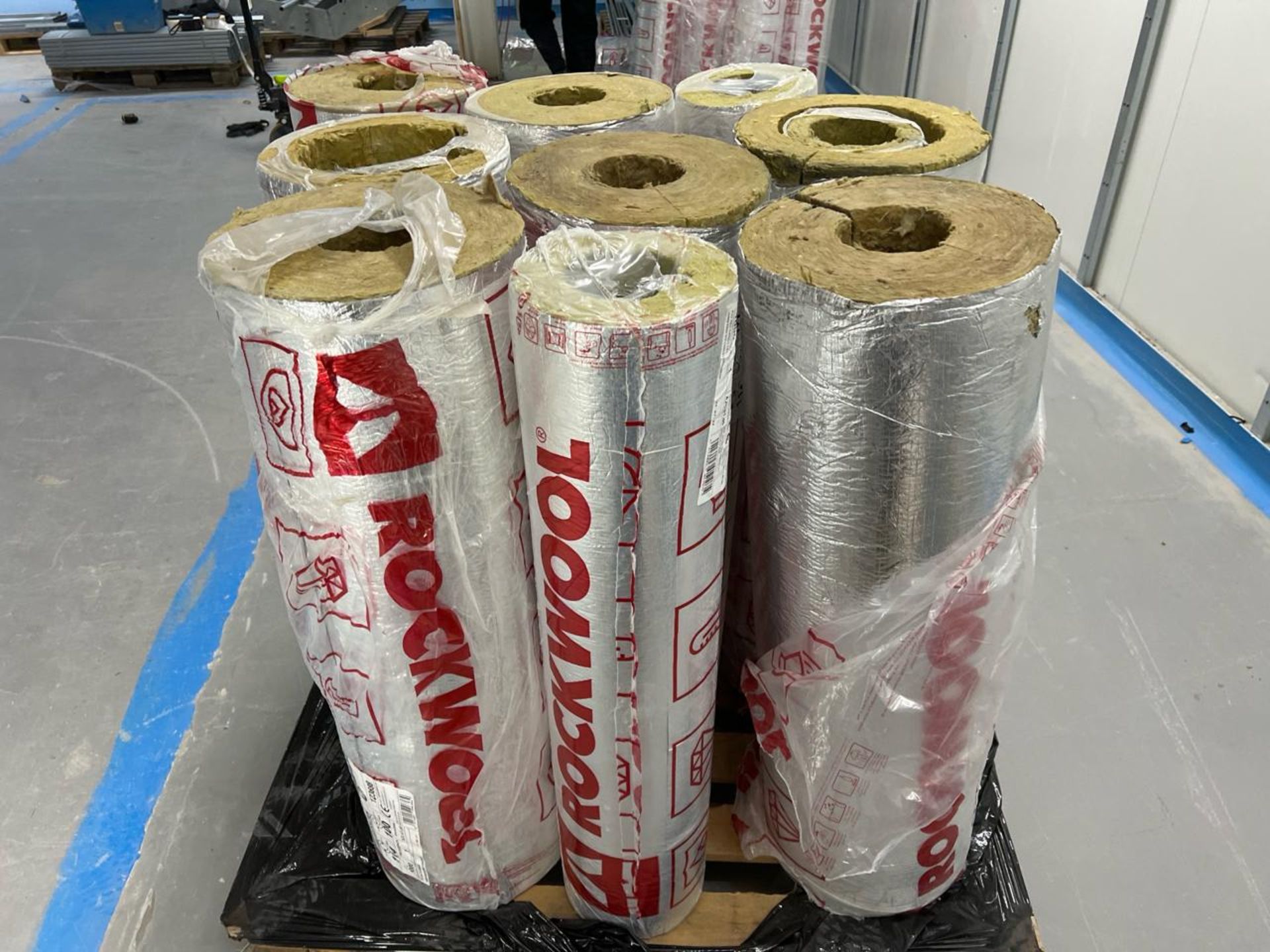 Assorted Rockwell Pipe Insulation x10 3x 114mm x 50mm x 1000mm 5x 114mm ...