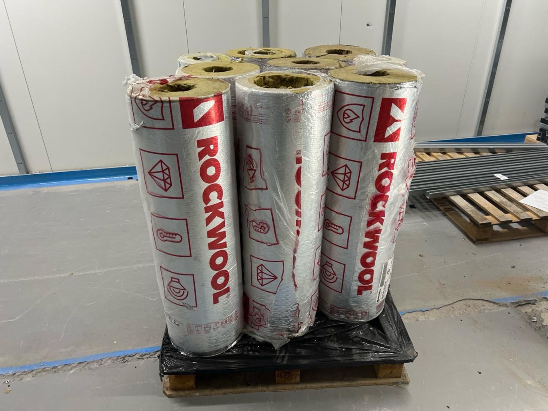 Assorted Rockwell Pipe Insulation x10 3x 114mm x 50mm x 1000mm 5x 114mm ...