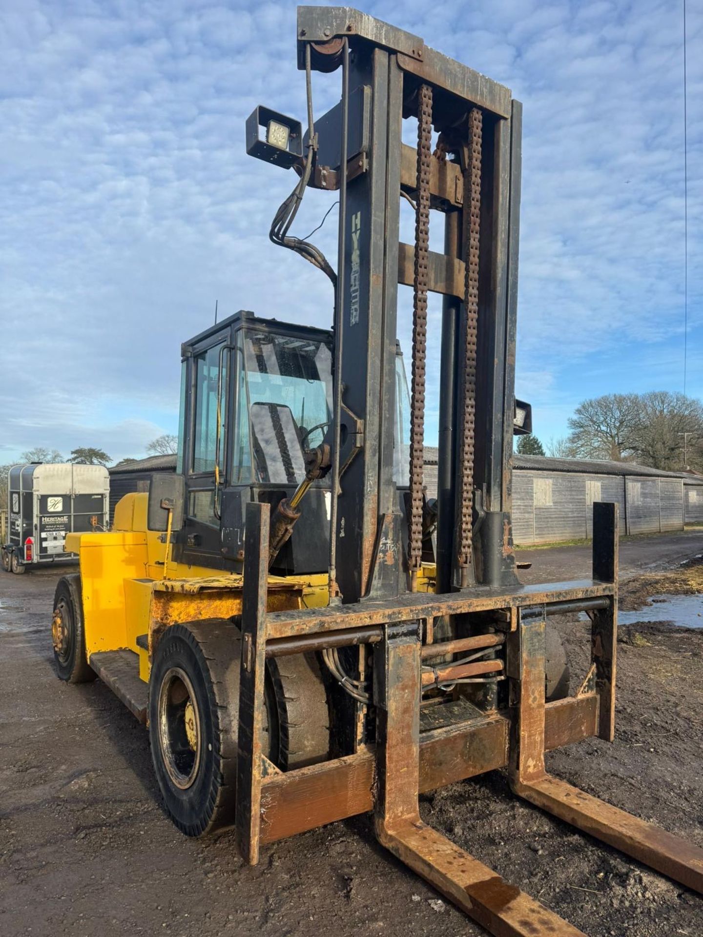 Hyster 16 Tonne Diesel Forklift Truck, Model H16.00XL2 2962 hours year ...